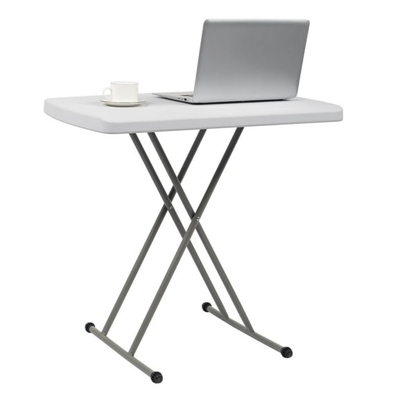 iTopRoad Multipurpose HDPE Folding Table, Height-Adjustable, Easy-to ...