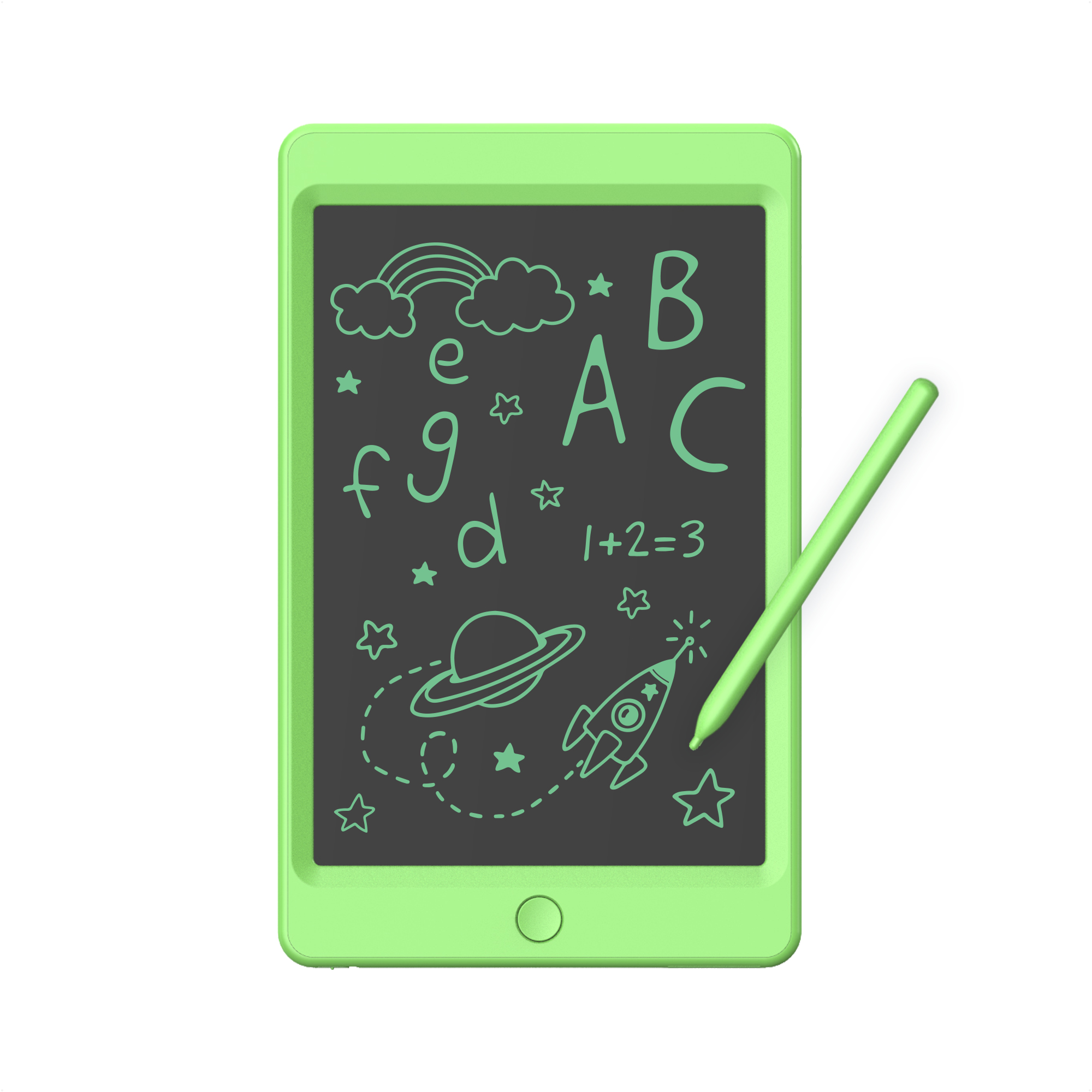 iTouch Playzoom Writing Tablet for Kids 10.5 Inch Drawing Doodle Board ...