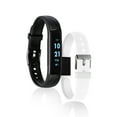 iTouch Slim Interchangeable Fitness Activity Tracker with Bonus Strap ...