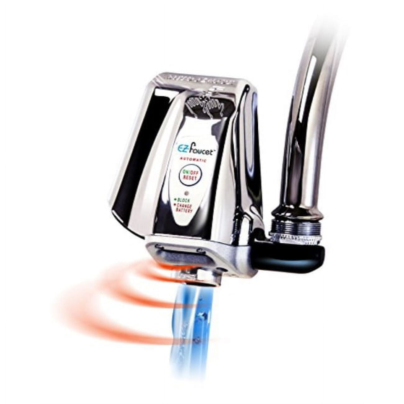 itouchless ez faucet pro automatic sensor faucet adapter for any sink ...