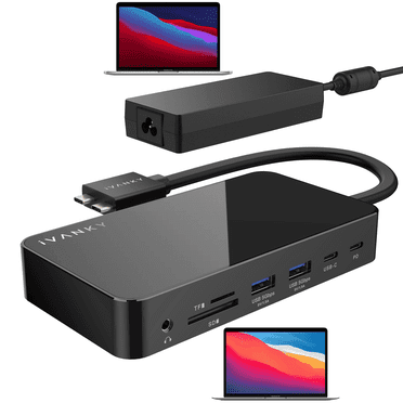 iVANKY FusionDock 1 MacBook Pro USB-C Docking Station, Dual 4K@60Hz ...