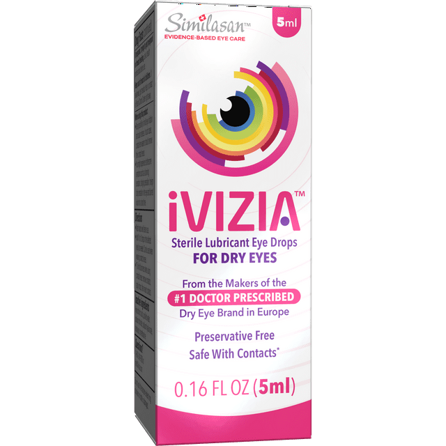 iVIZIA Dry Eye Drops 5ml - Walmart.com