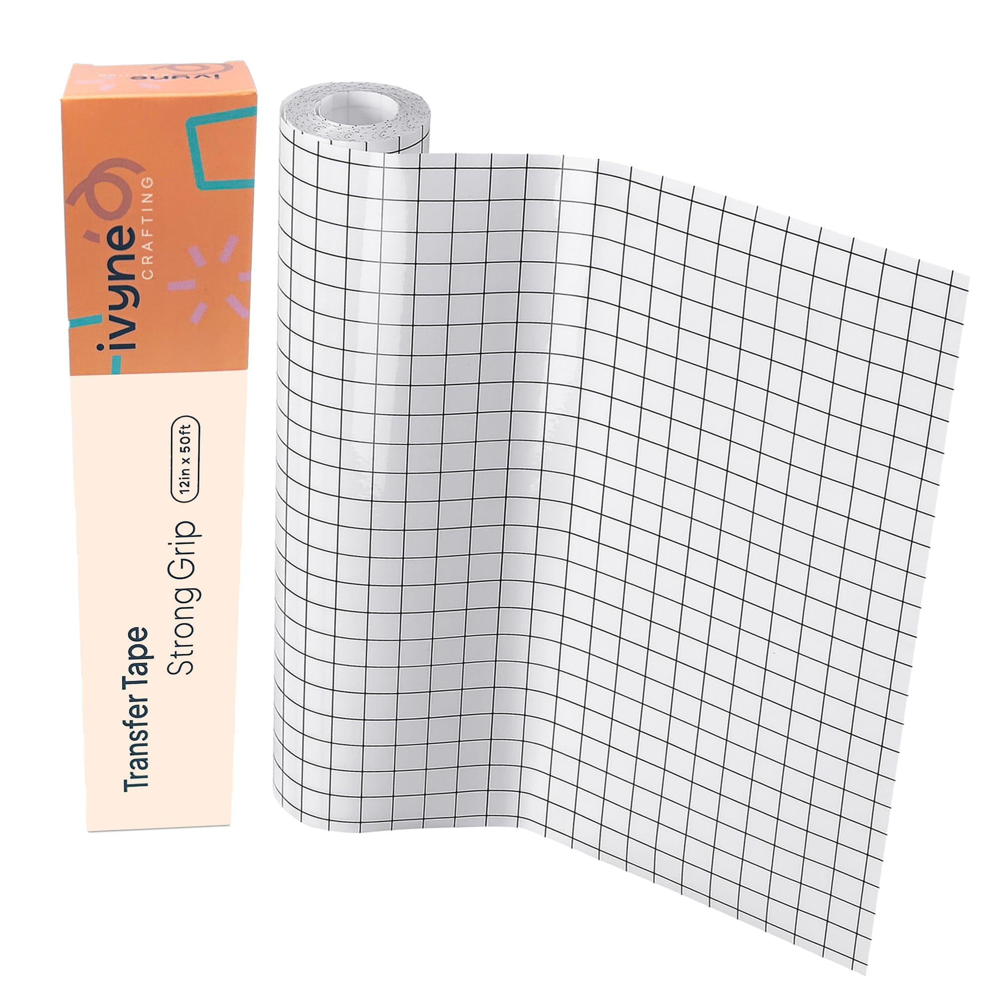 iVyne Transfer Tape for MSF2 Vinyl Cricut - High Tack x 50 ft Black ...