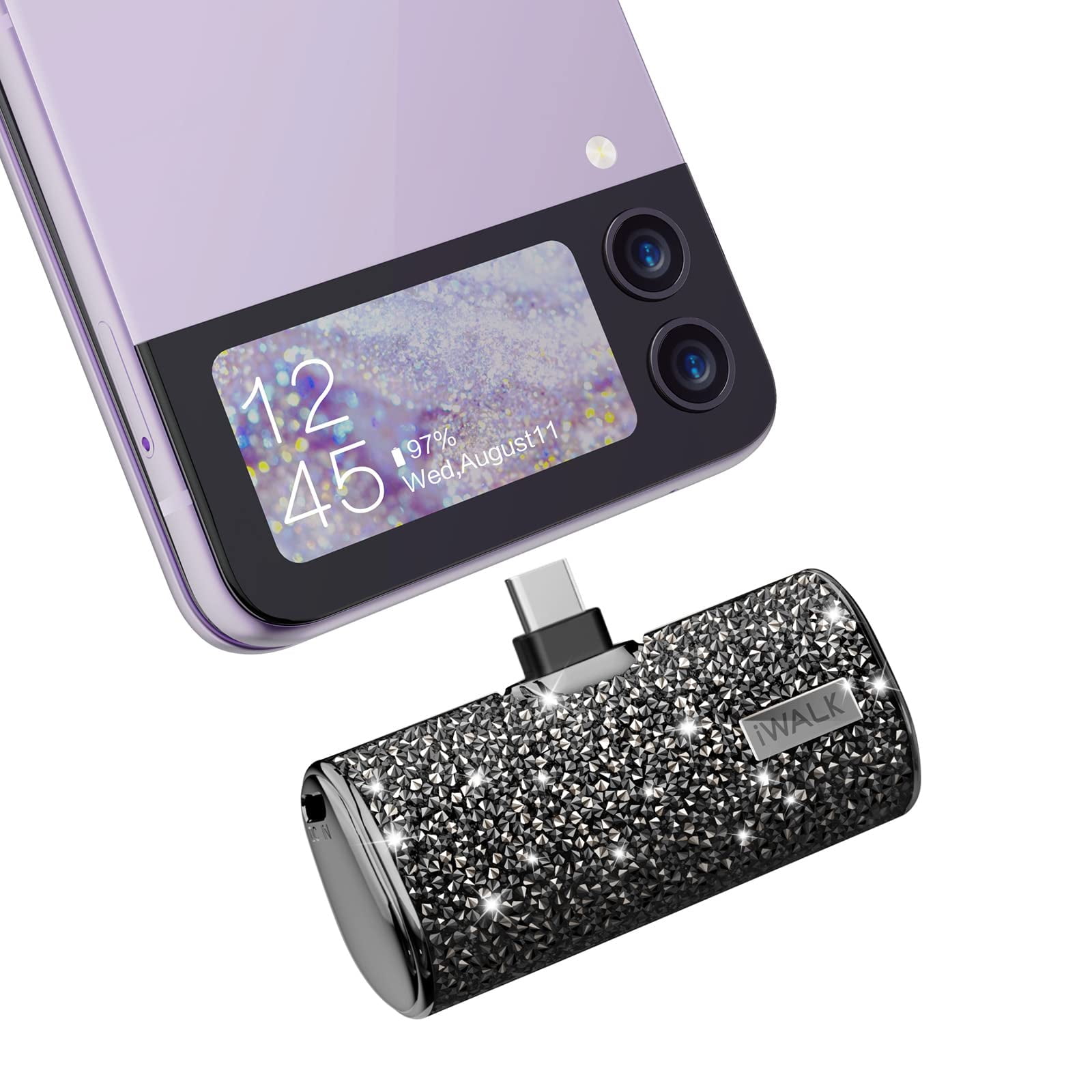 iWALK USB C Portable Charger, 4500mAh Ultra-Compact Small Power Bank ...