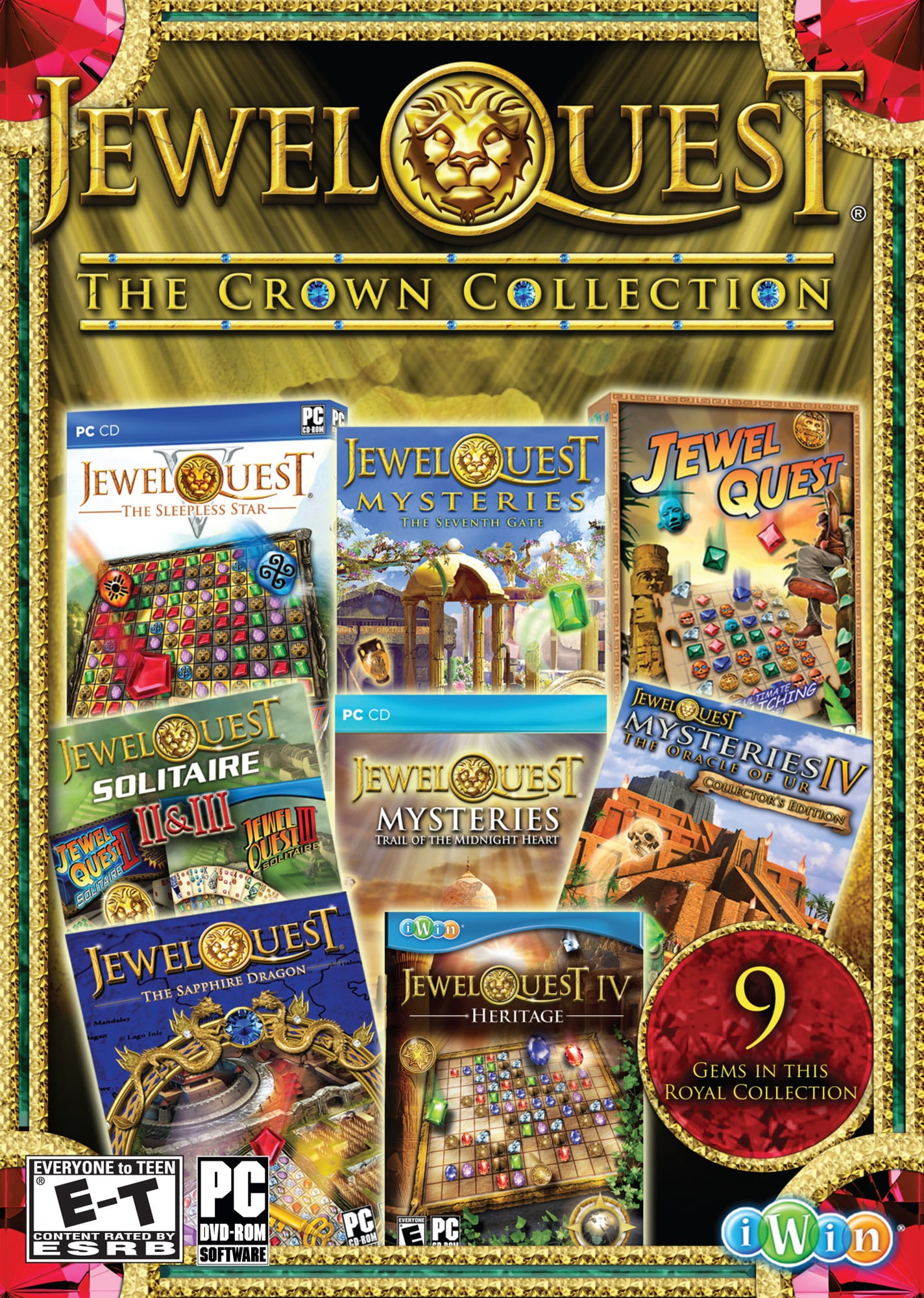 iWin Jewel Quest Crown Collection (PC) - Walmart.com