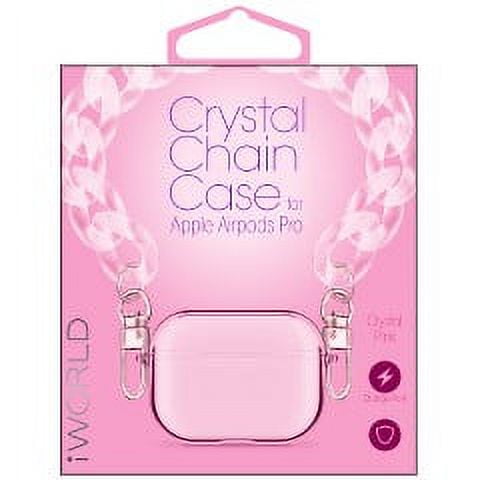 iWorld Crystal Chain Airpod Case, Pink - Walmart.com