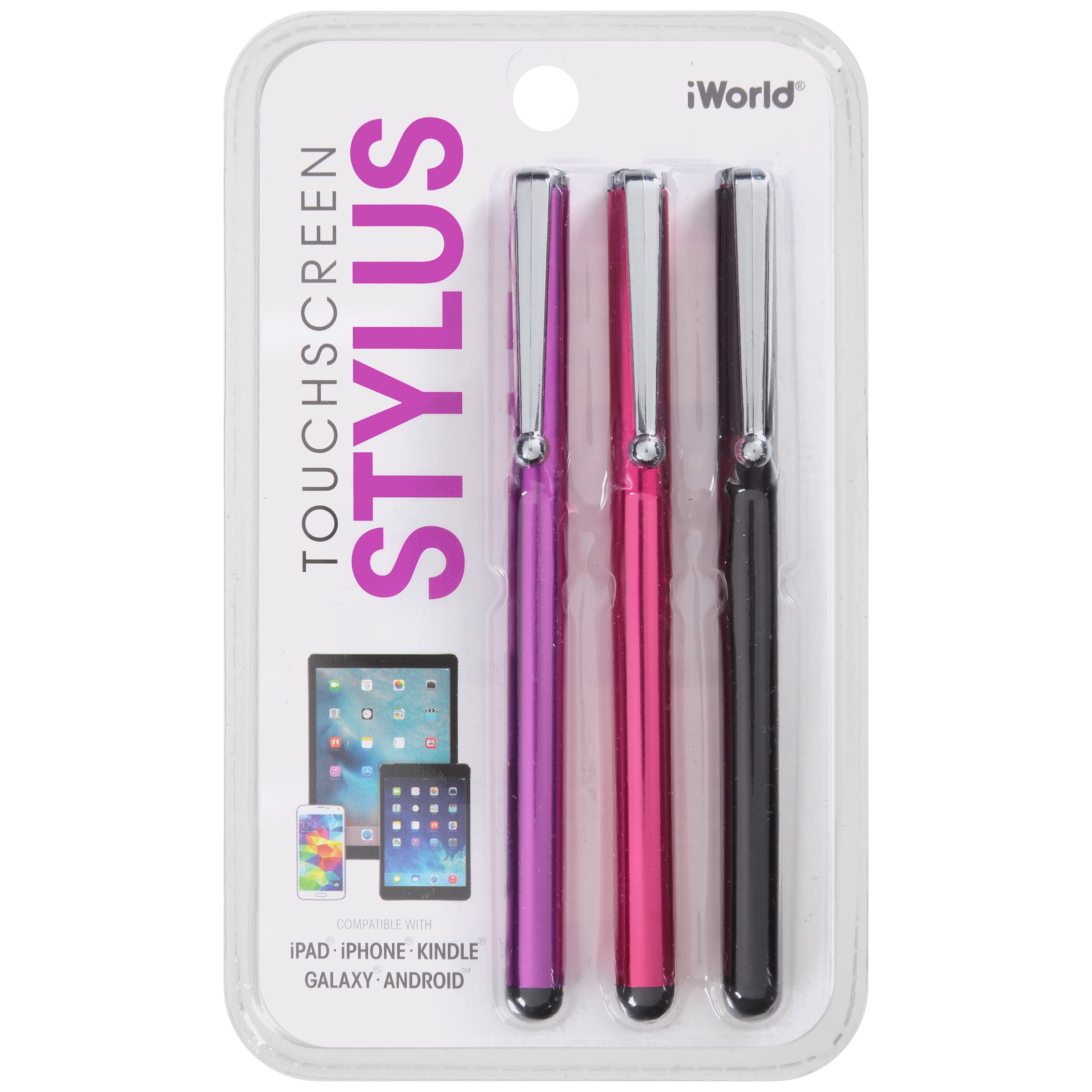 iWorld Stylus 3 pack - Walmart Business Supplies