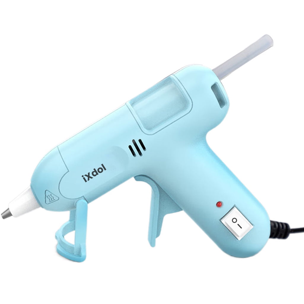 iXdol Hot adhesive guns, Mini Hot Glue Gun Kit with 30 Glue Sticks for ...