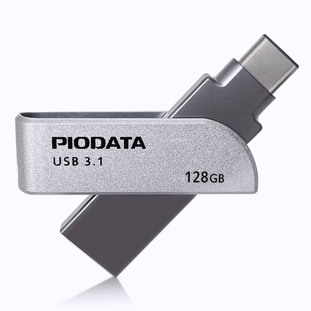 PioData iXflash 128GB Flash Drive USB Type A & USB Type C for iPhone ...