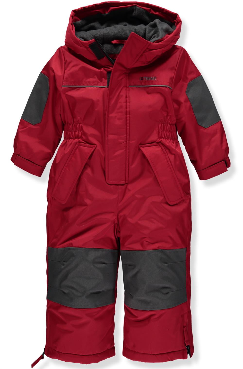IXtreme Boys Snowsuit, Red, Fleece Lined, 2T-4T - Walmart.com