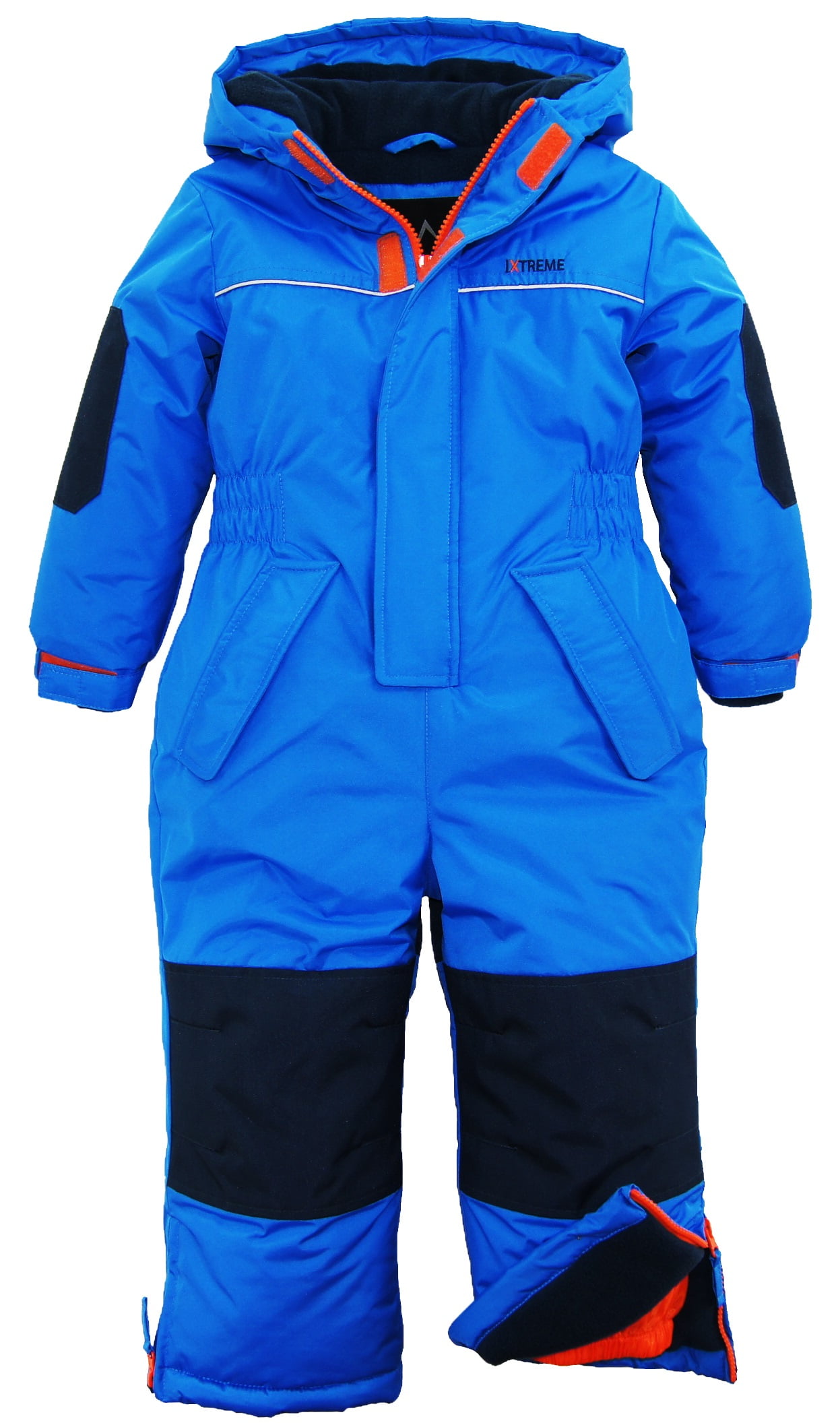 iXtreme Boys Outdoor Snow Suit: Youth One Piece Hooded Puffer Overalls ...