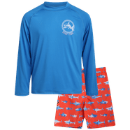 Carter's Child of Mine Baby and Toddler Boy Rash Guard Swimsuit Set ...