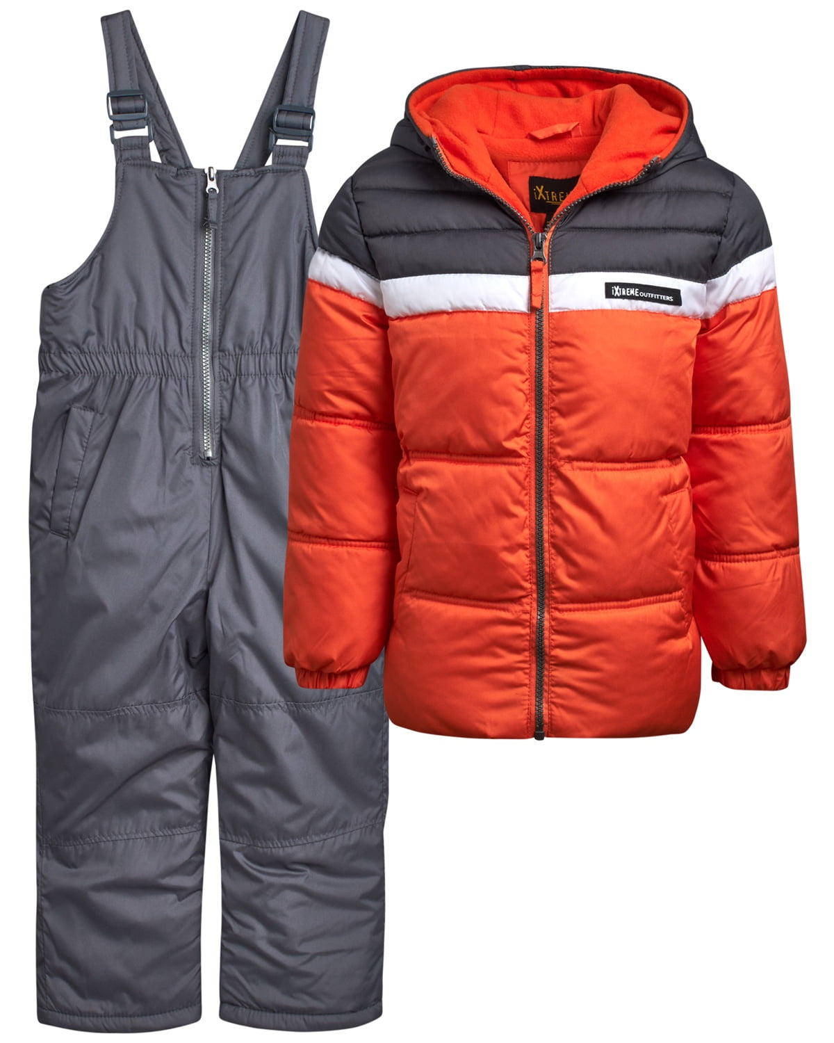 iXtreme Boys' Snowsuit - 2 Piece Insulated Waterproof Snow Bib and Ski ...