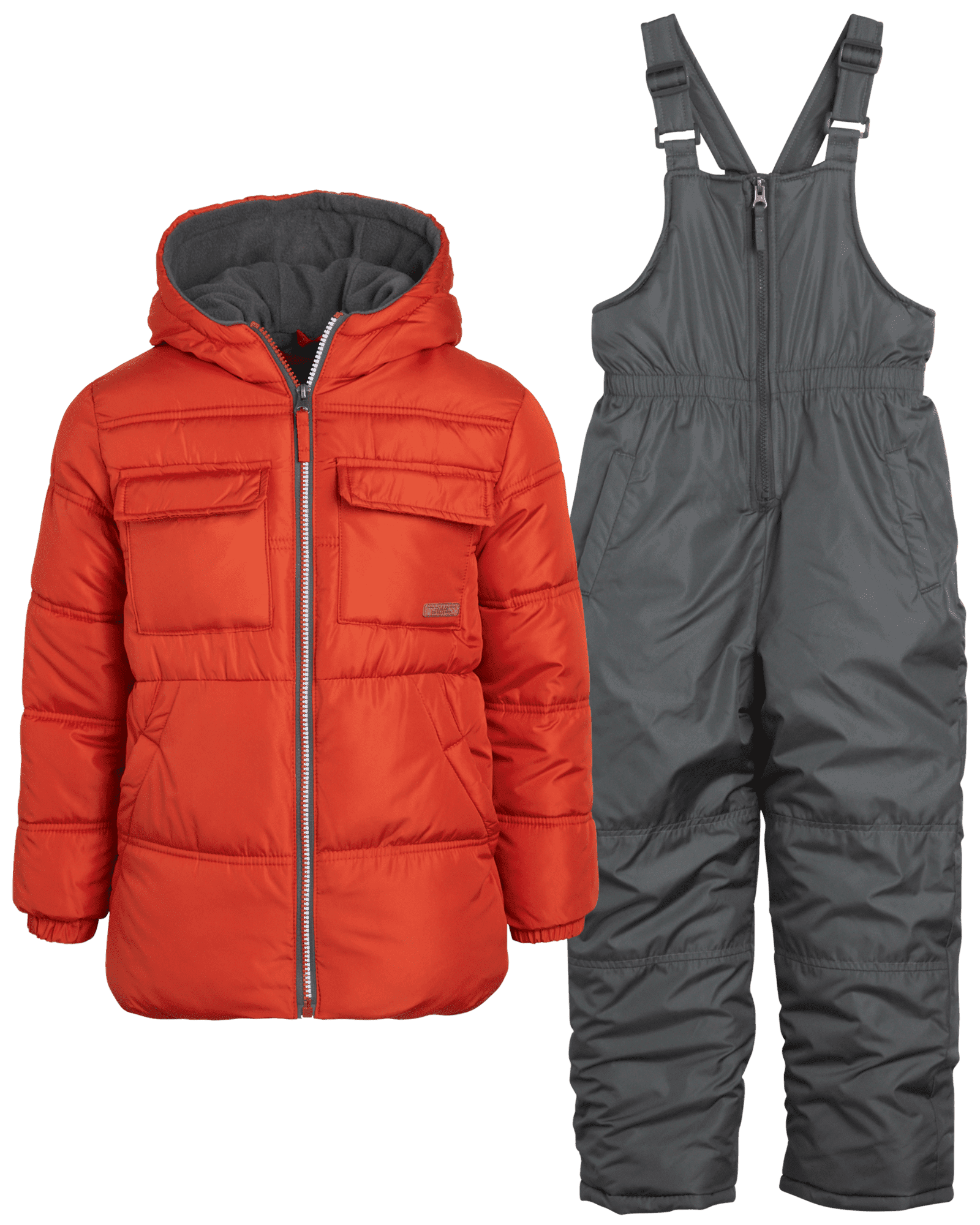 iXtreme Boys Snowsuit Set - 2 Piece Insulated Ski Jacket and Overall ...