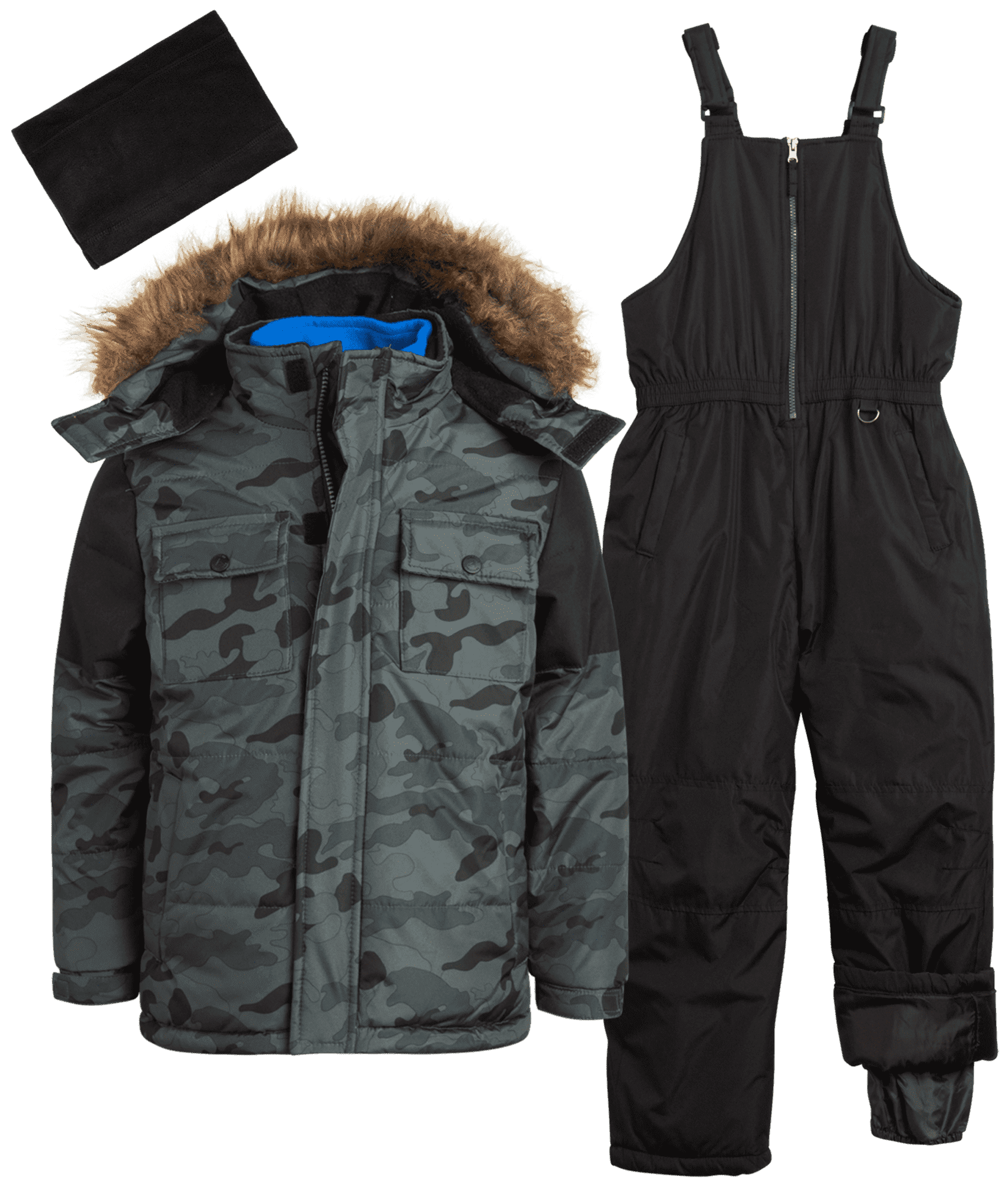 iXtreme Boys Snowsuit Set - 2 Piece Insulated Ski Jacket and Snow Pants ...