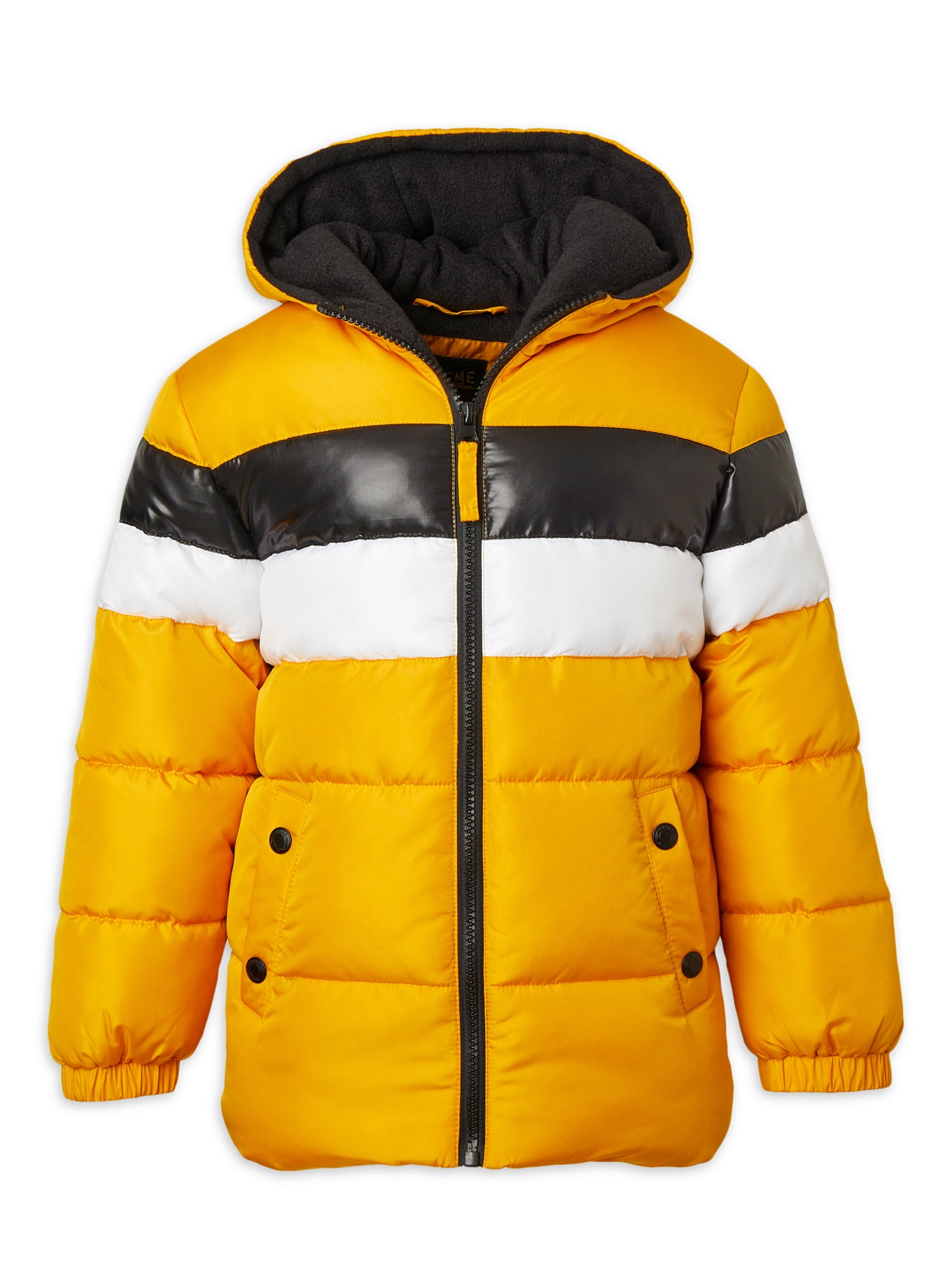 iXtreme Toddler Boy Colorblock Puffer with Cire Stripe Detail, Sizes 2T ...