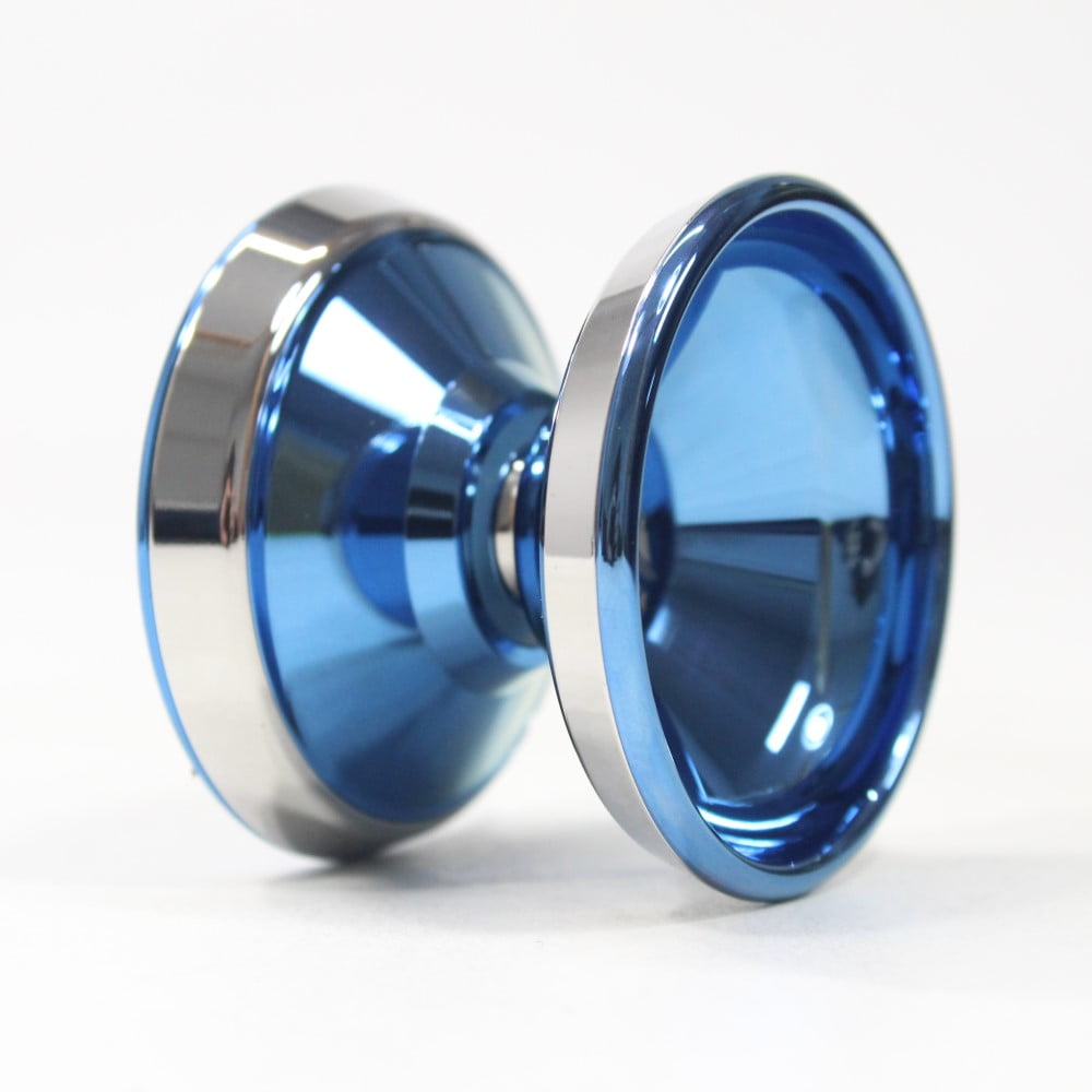 iYoYo ANTARCTiCA Yo-Yo - Bi Metal - Steel Ring Titanium YoYo (Blue ...