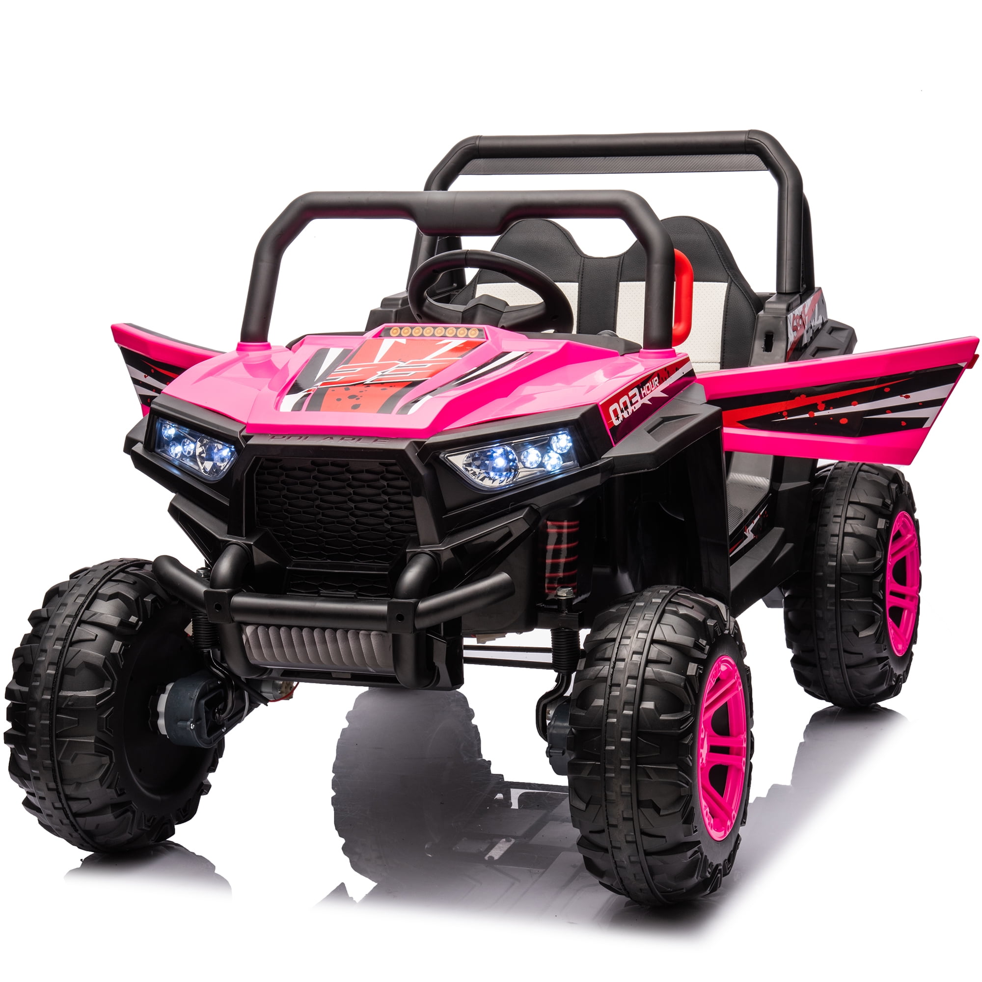 iYofe 12V Kids Ride on Car for 3-6 Years Old Electric Vehicle with ...