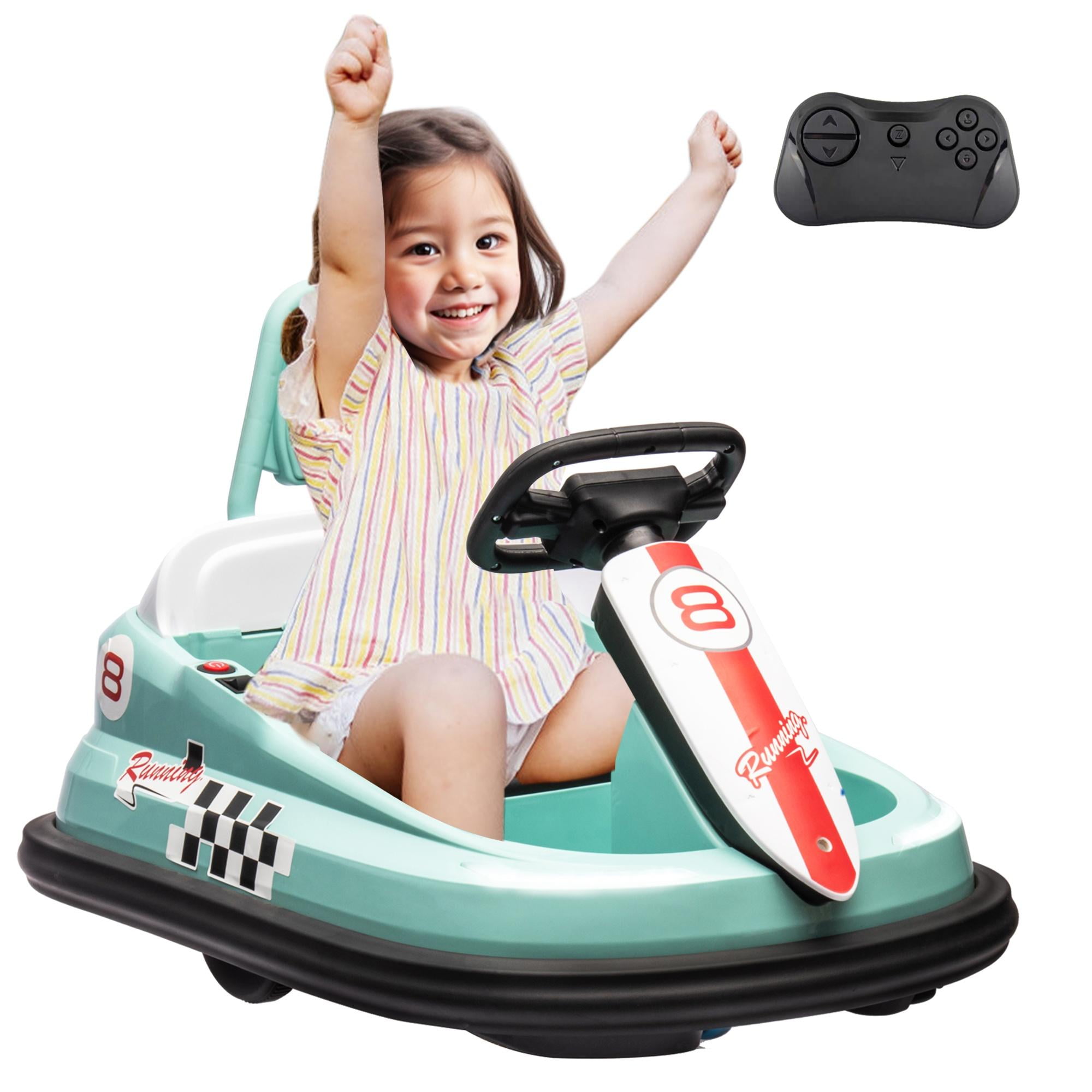 iYofe 6V Bumper Car Ride on with Remote Control, Bumper Cars for Kids ...