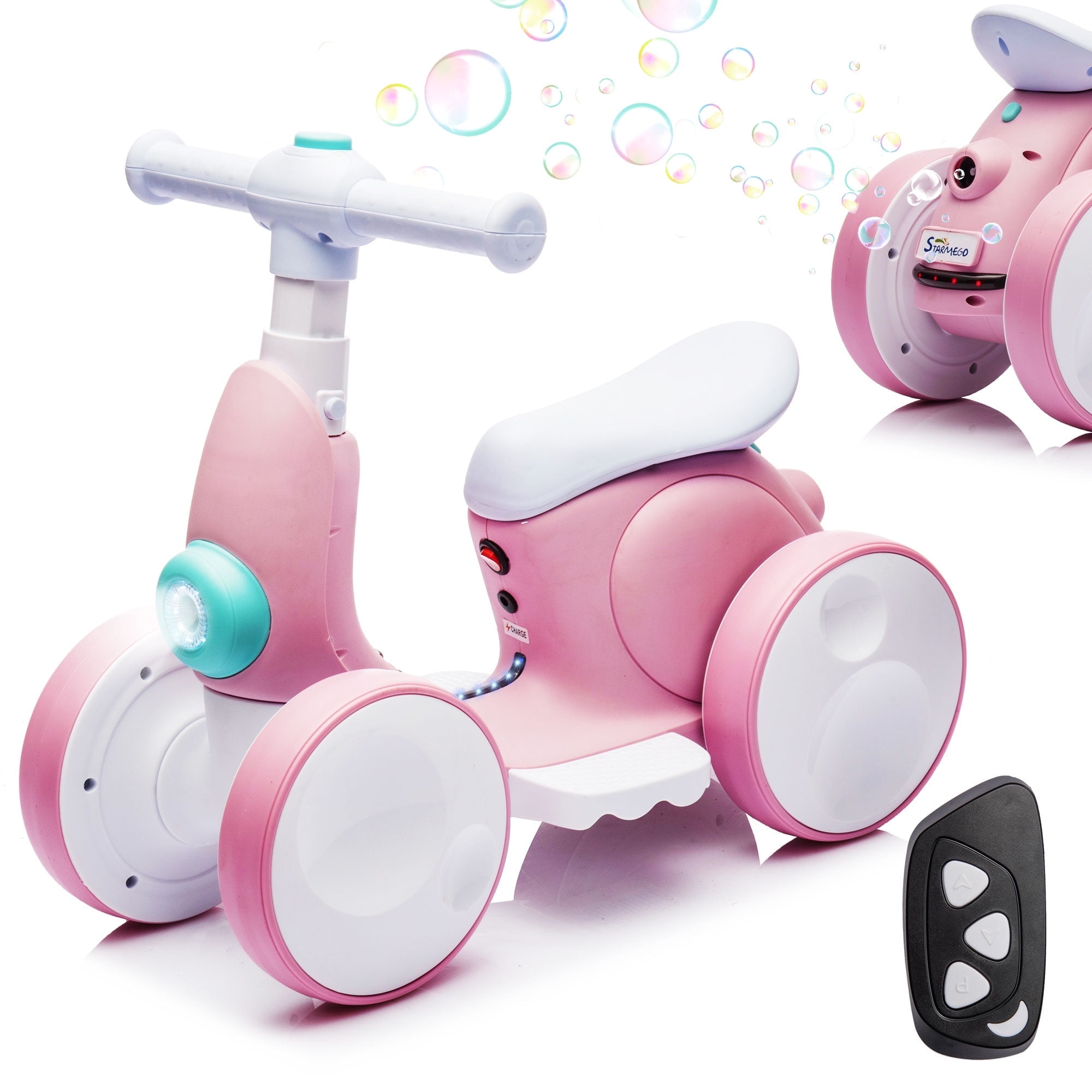 iYofe 6V Kids Electronic Rider, Ride on Toys for Toddlers 1-3 Years ...
