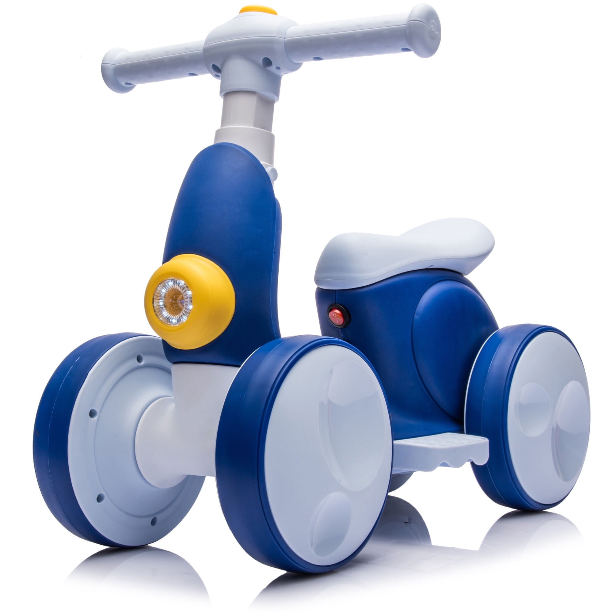 iYofe 6V Kids Ride On Toys, Rechargeable Electric Cars for Toddlers with Remote Control, LED ...