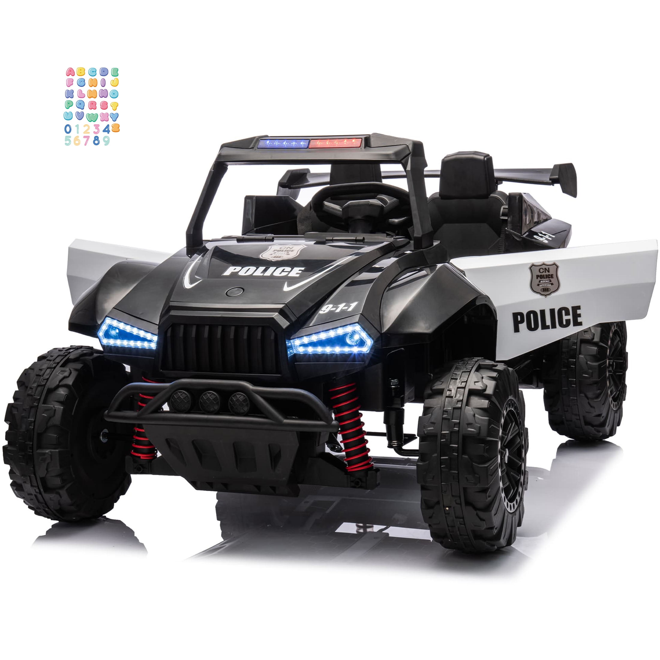 iYofe Kids 24v Ride on, 2 Seater Kids' Electric Vehicles with Remote ...