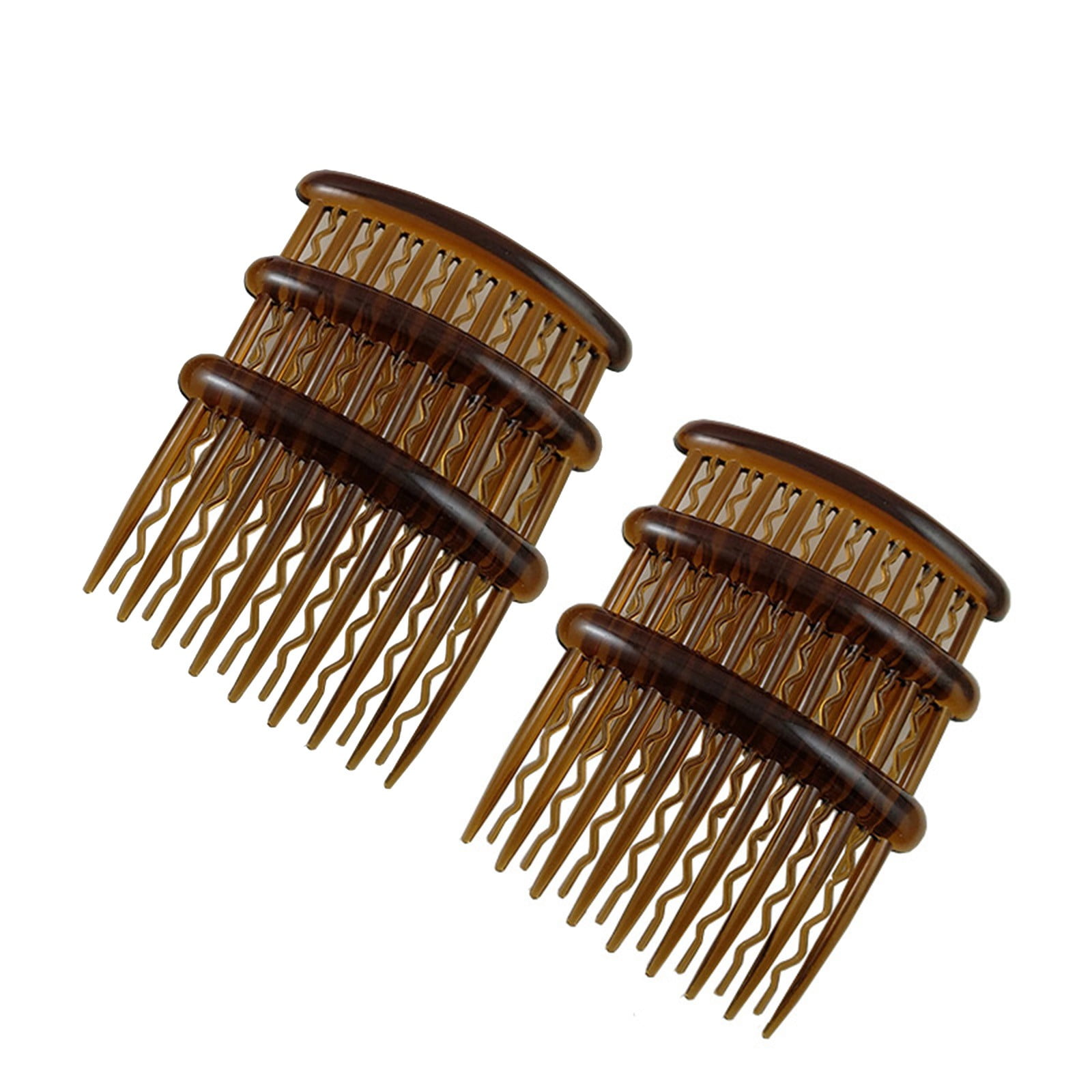 iZZZHH 6PCS Hair Side Comb 21 Teeth Wave Hair Comb Hair Accessories for ...