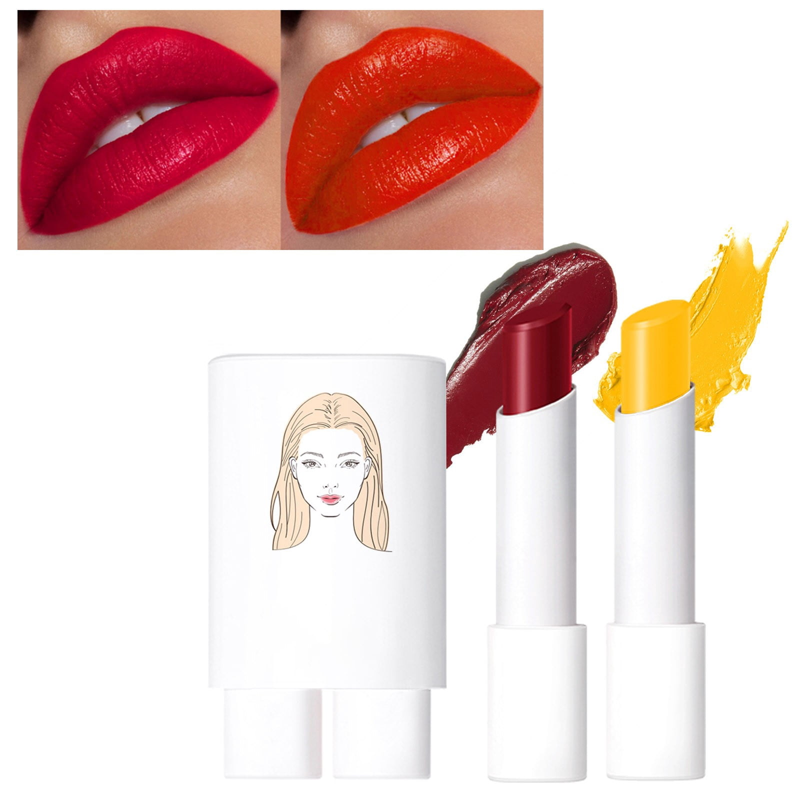 iZZZHH Magic Lipstick Temperature Color Changing Lip Stain Gloss ...