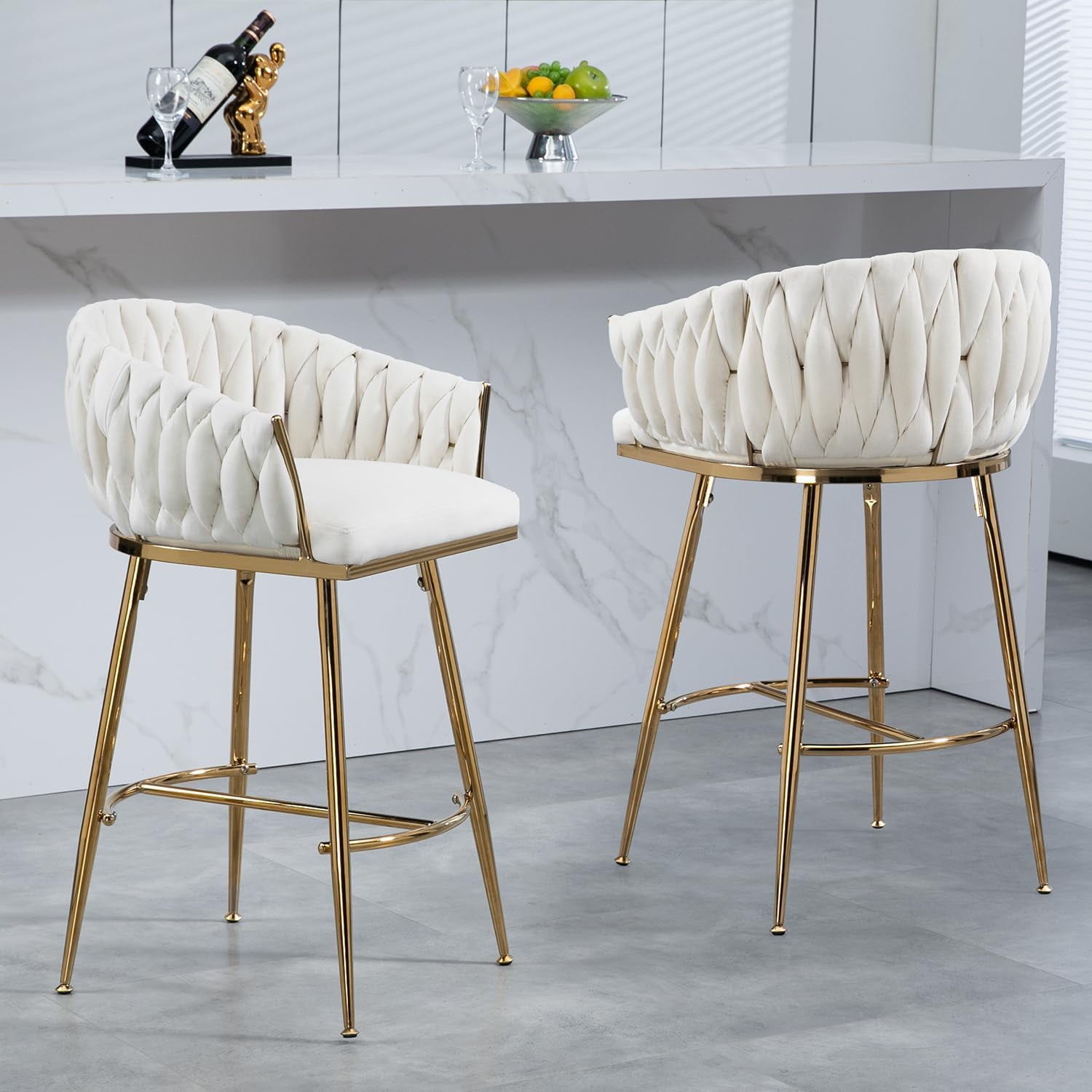 iagdu 26 Inches Counter Height Bar Stools Island Counter Bar Stool with ...