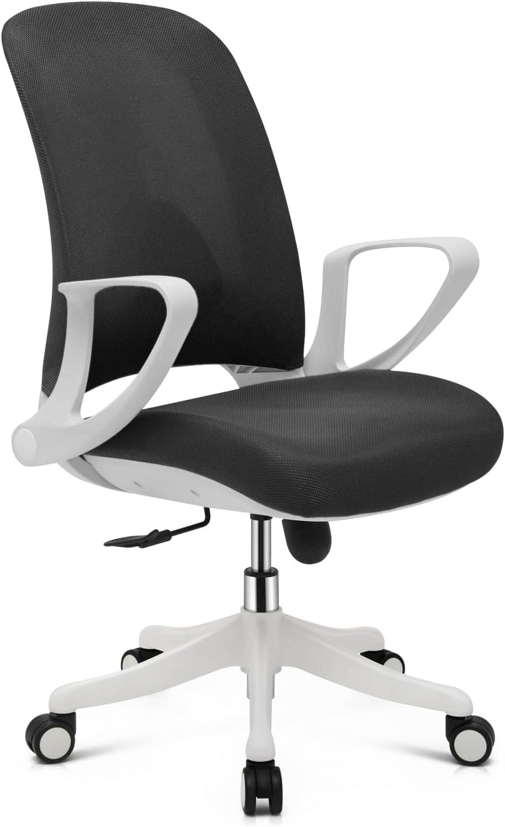 iagdu Adjustable Desk Chair Ergonomic Office Computer Chair with Flip ...