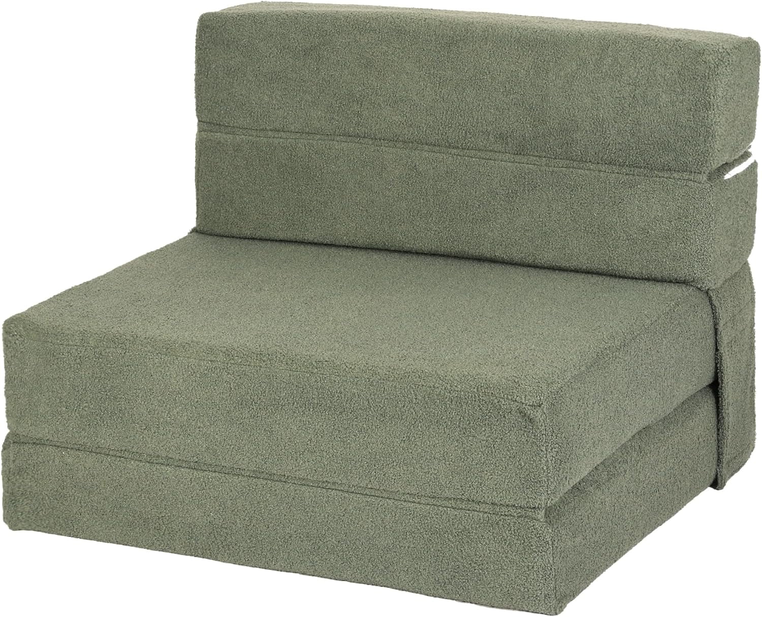 iagdu Folding Sofa Bed Foldable Memory Foam Couch Floor Mattress Futon ...
