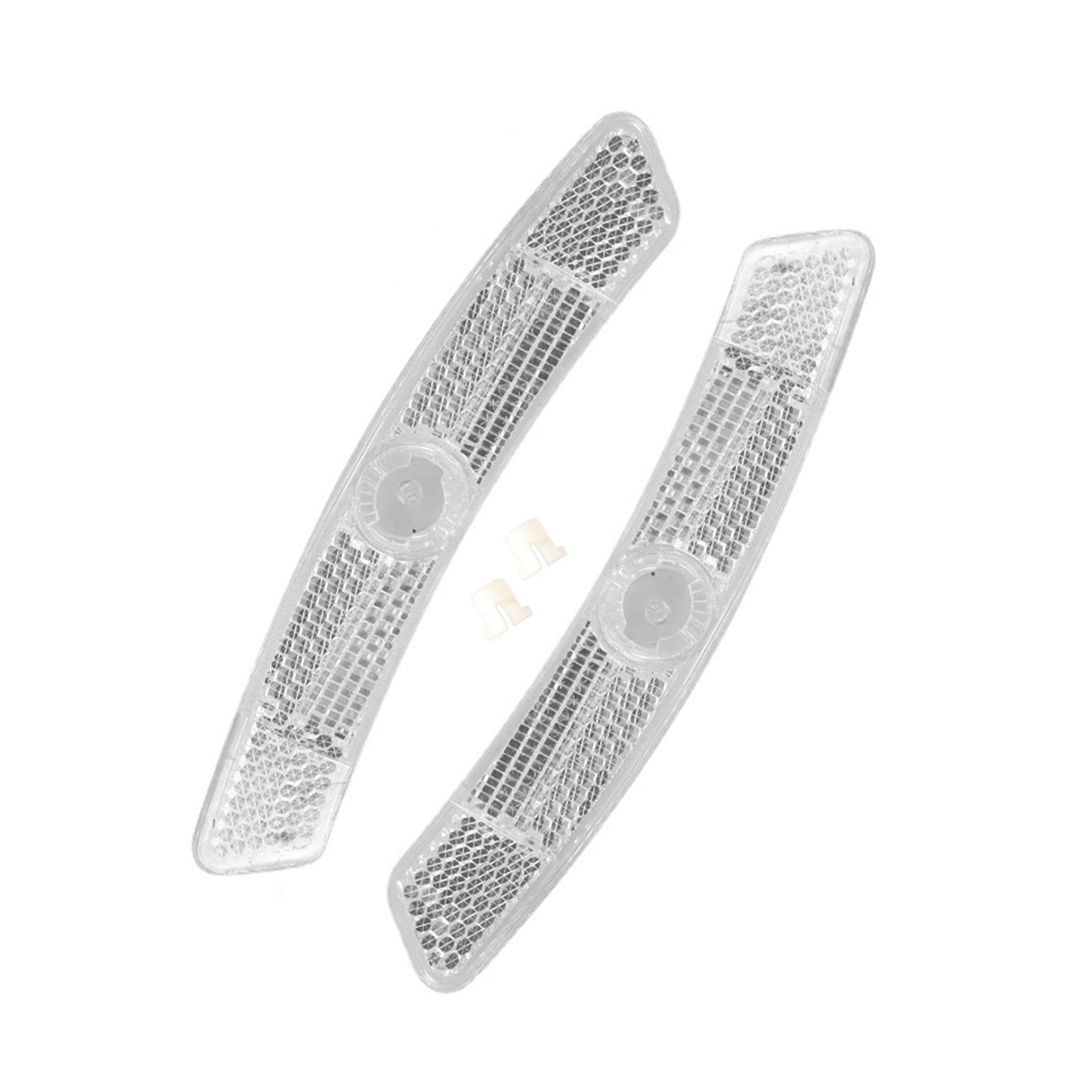 iaksohdu 1 Set Bike Spoke Reflector Double Reflective High Brightness ...