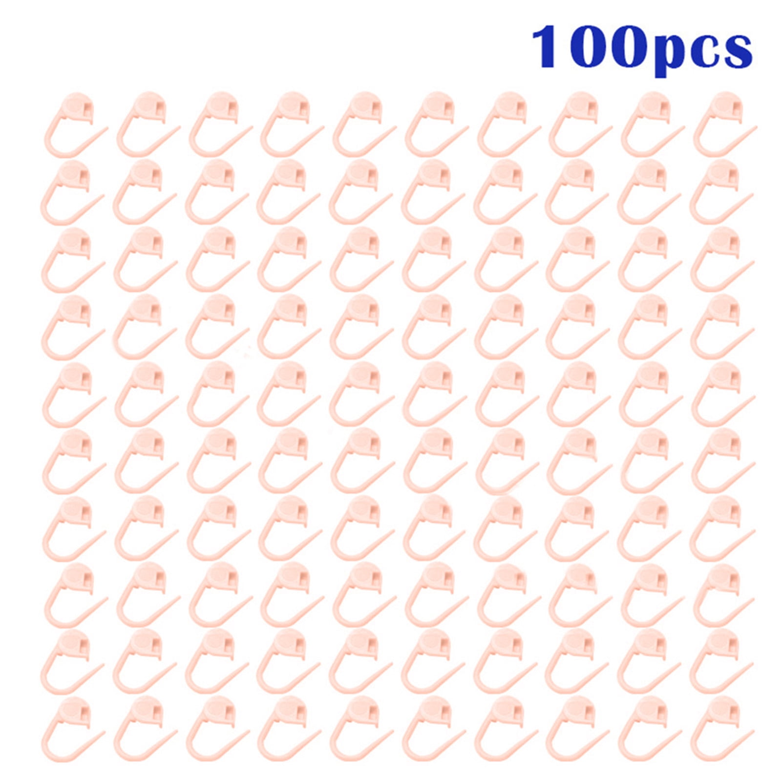 iaksohdu 100Pcs Knitting Crochet Locking Stitch Needle Clip Marker ...