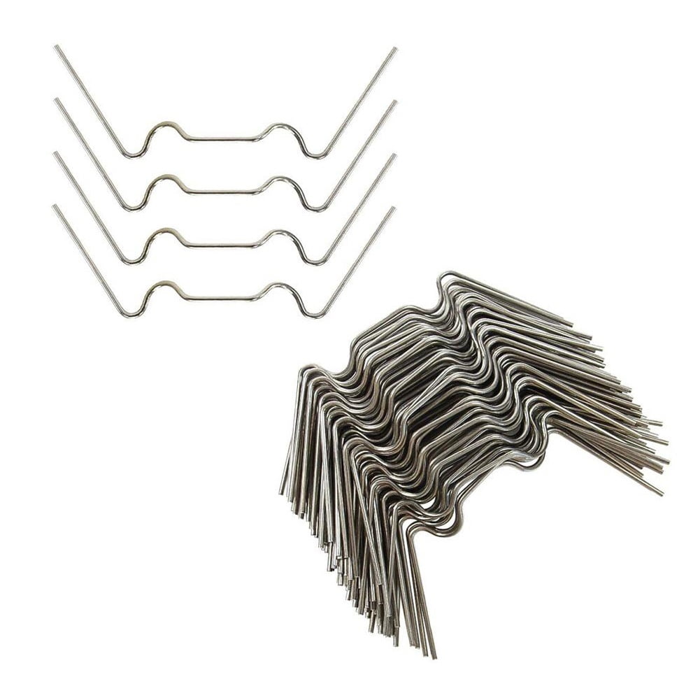 iaksohdu 100Pcs W-Type Greenhouse Glass Spring Wire Glazing Overlap ...