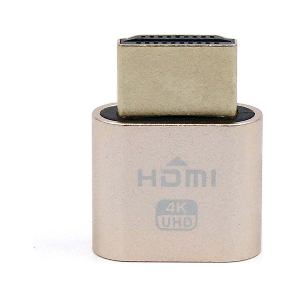 iaksohdu 4K 3840x2160 60Hz Virtual HDMI-compatible EDID Dummy Plug ...