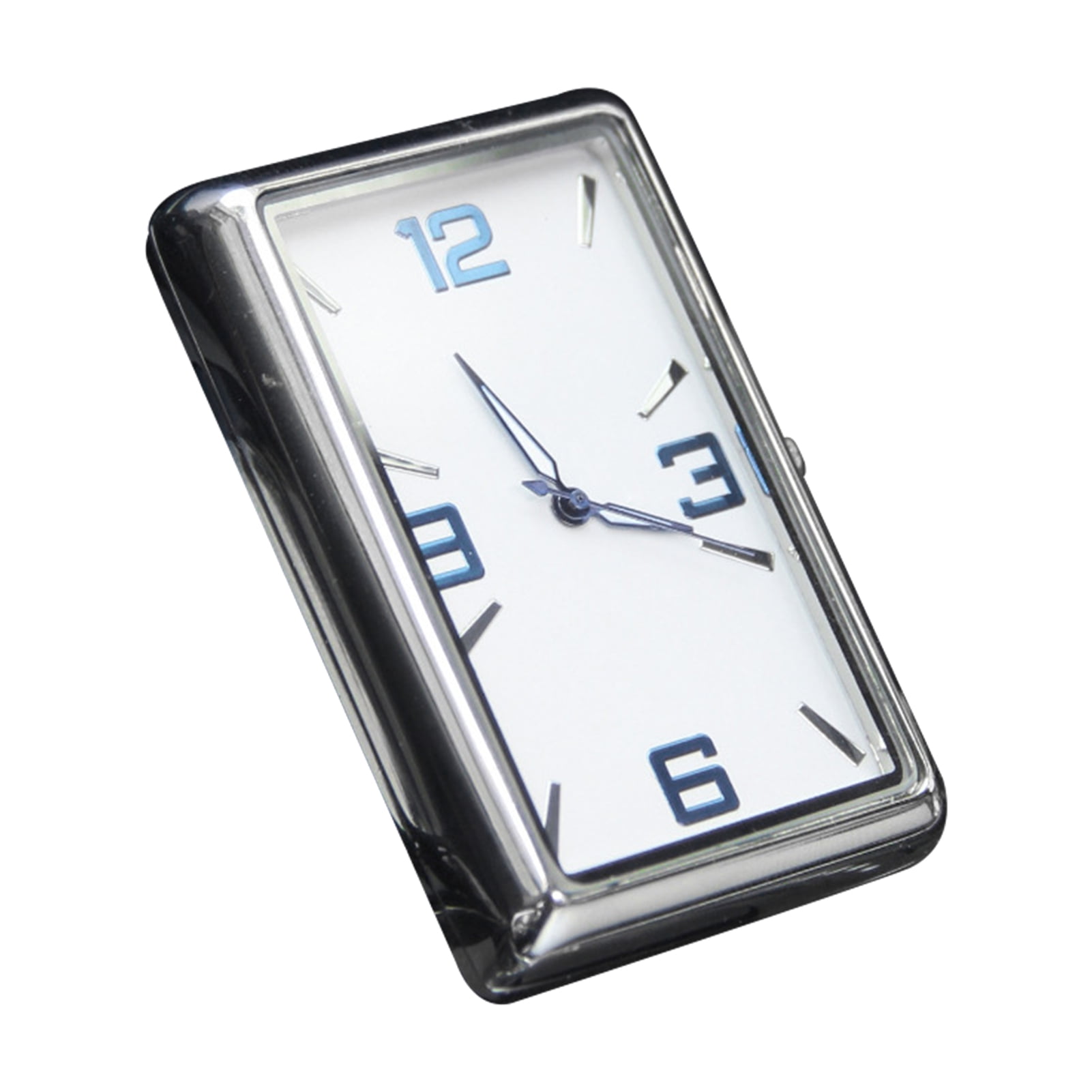 iaksohdu Analog Car Clock Rectangular High/Low Temperature Resistant ...