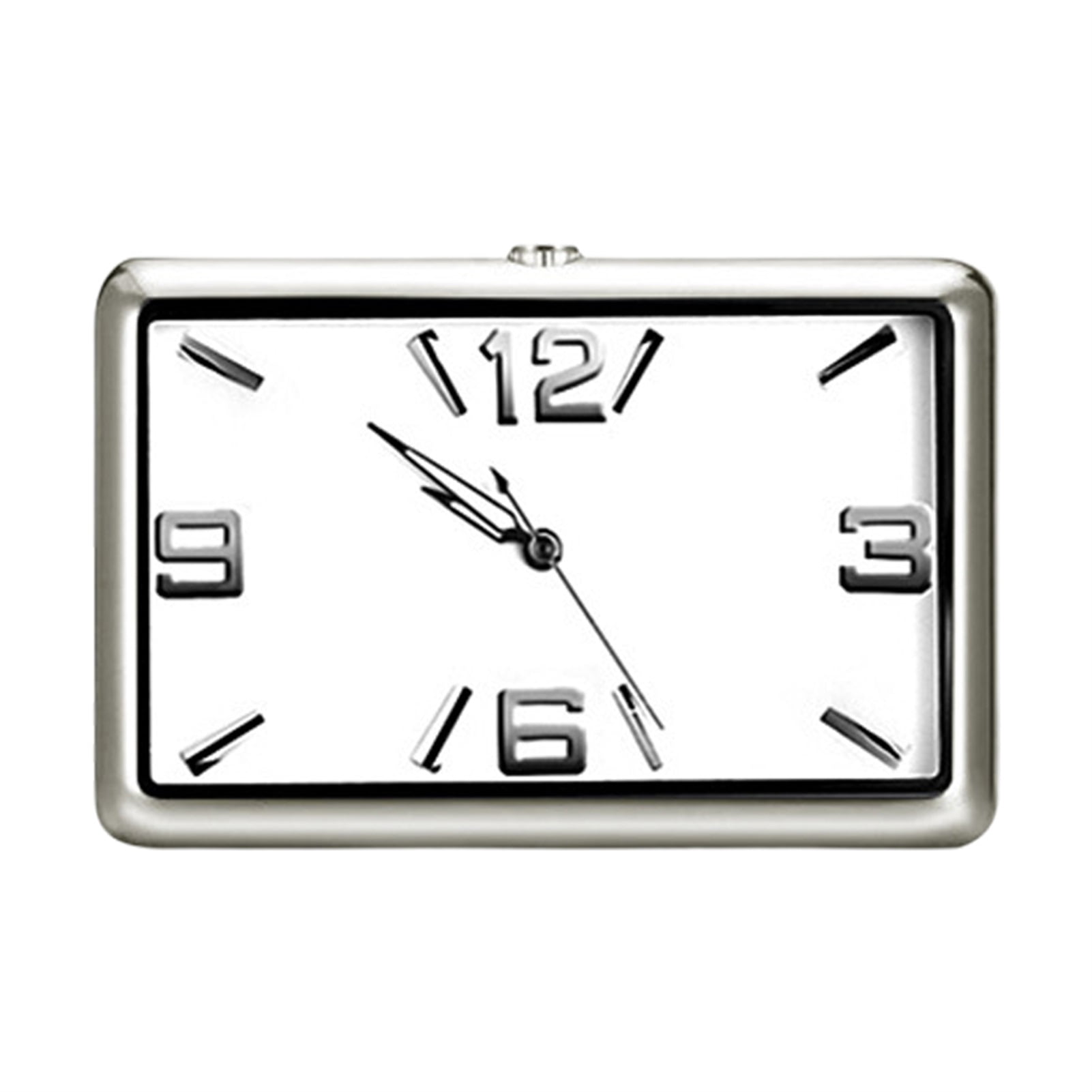 iaksohdu Analog Car Clock Rectangular High/Low Temperature Resistant ...