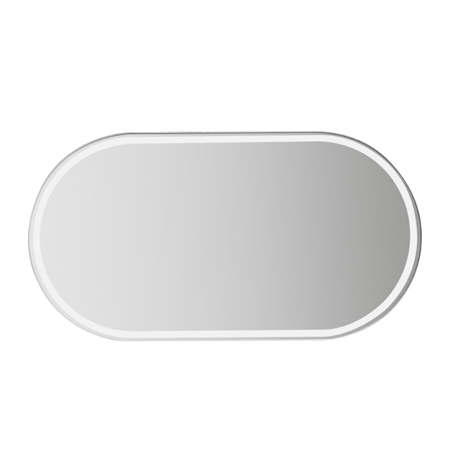 iaksohdu Car Cosmetic Mirror Space-saving High Clearly Oval-shaped Car ...
