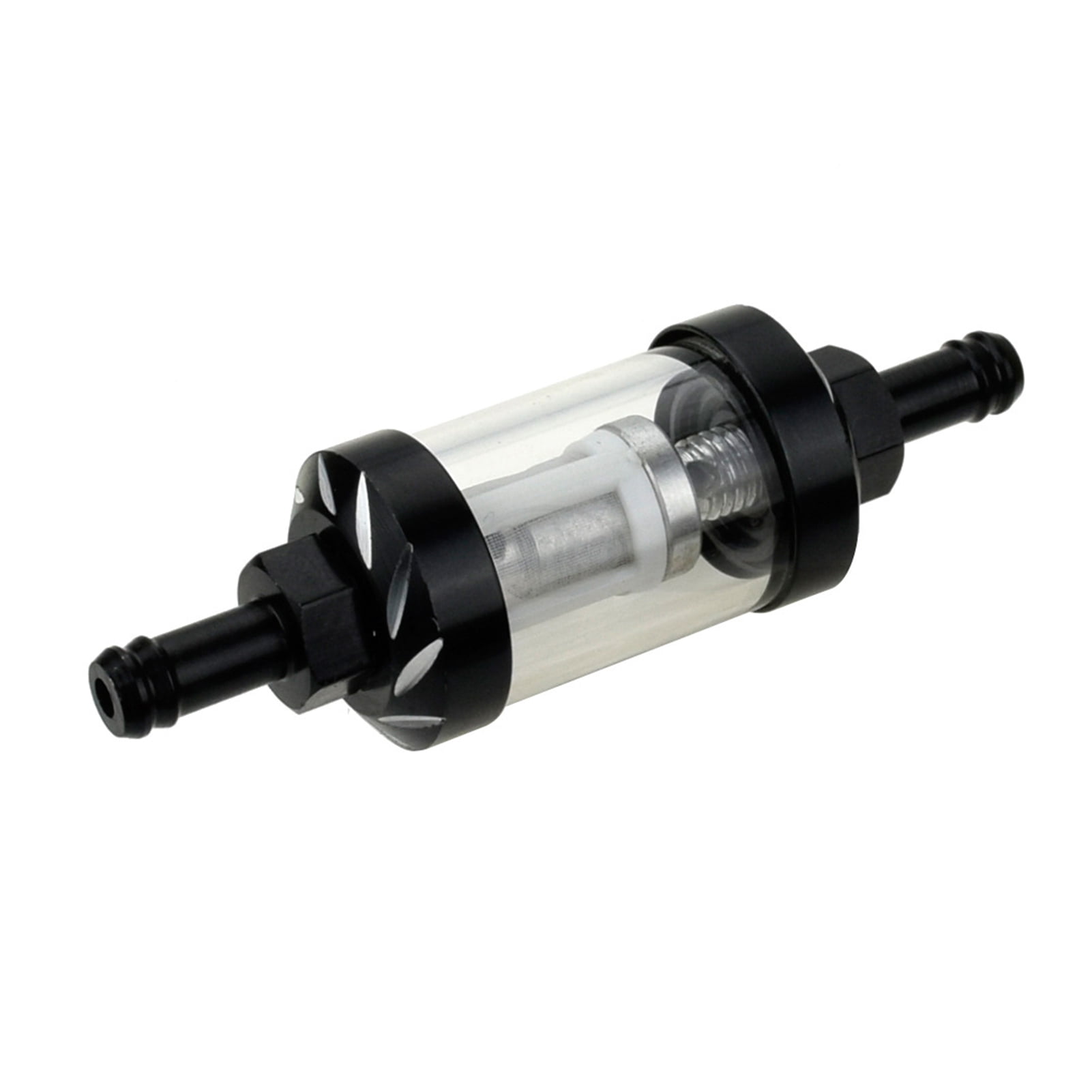 iaksohdu Gasoline Filter Detachable Rust-proof Aluminum Transparent ...