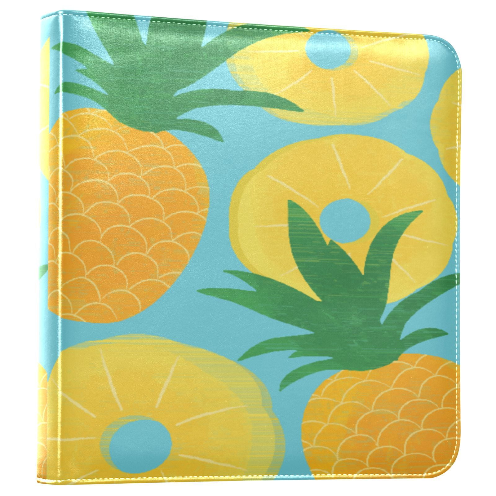 iauyy PU Leather Scrapbook Album | Expandable Binder with 20 Self ...