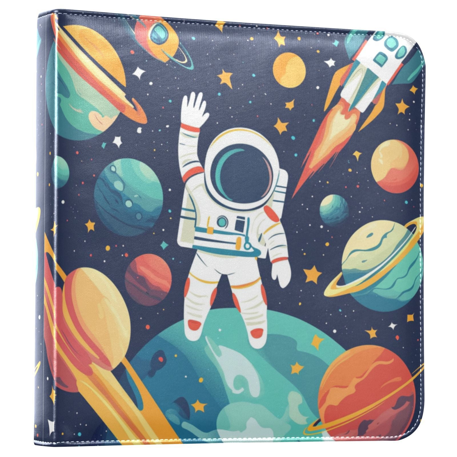 iauyy PU Leather Scrapbook Album | Expandable Binder with 20 Self ...