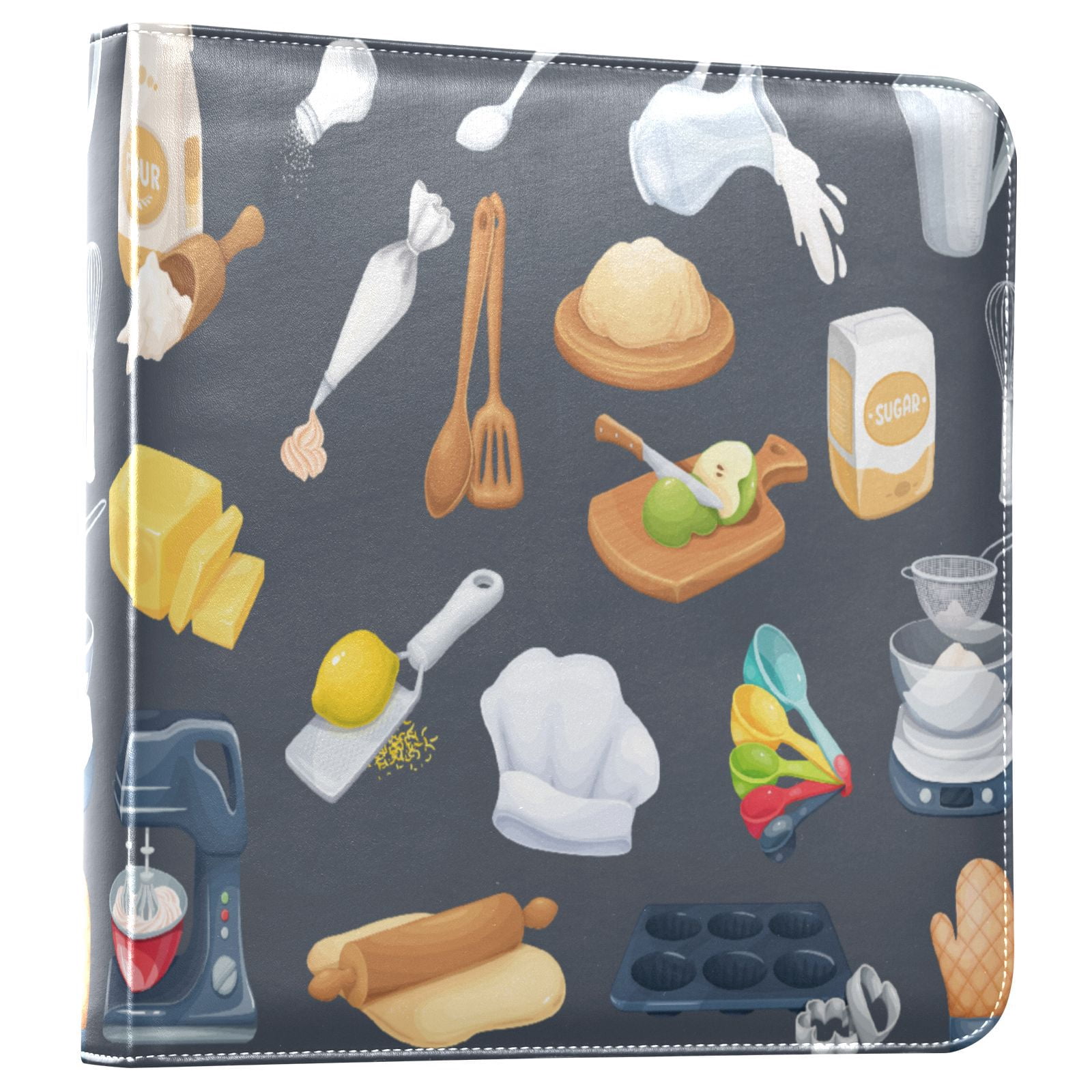 iauyy PU Leather Scrapbook Album | Expandable Binder with 20 Self ...