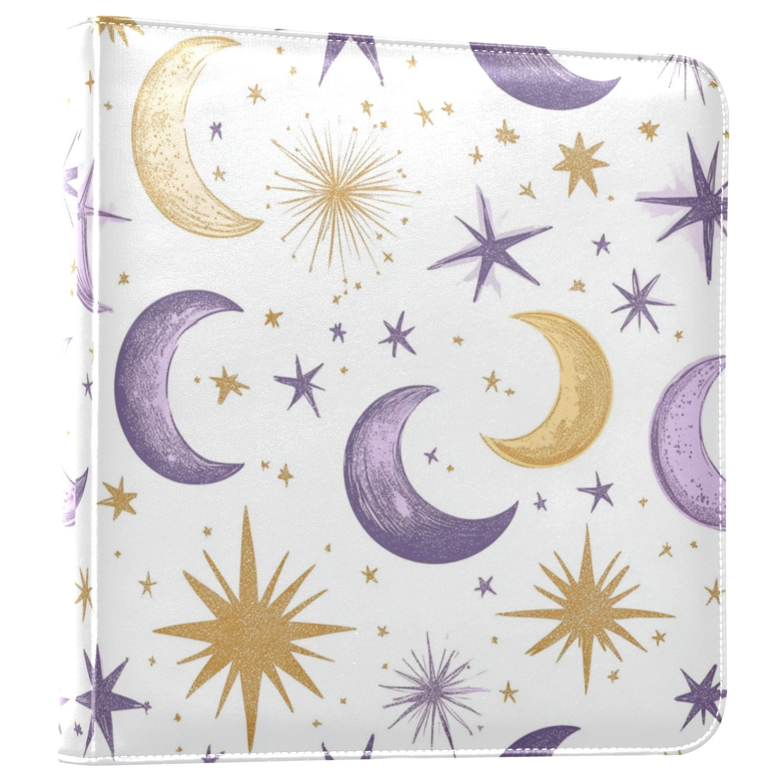 iauyy PU Leather Scrapbook Album | Expandable Binder with 20 Self ...