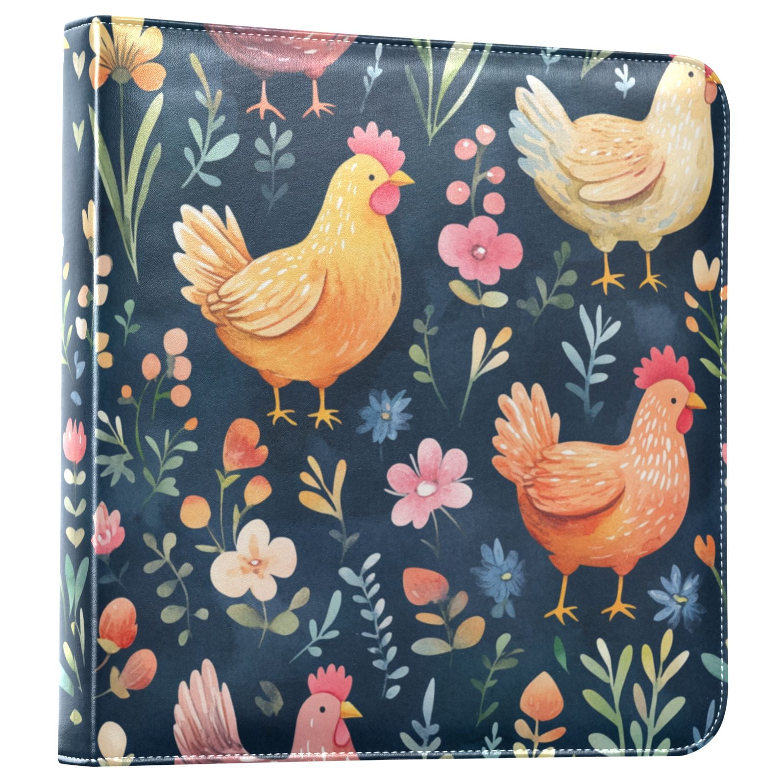 iauyy PU Leather Scrapbook Album | Expandable Binder with 20 Self ...