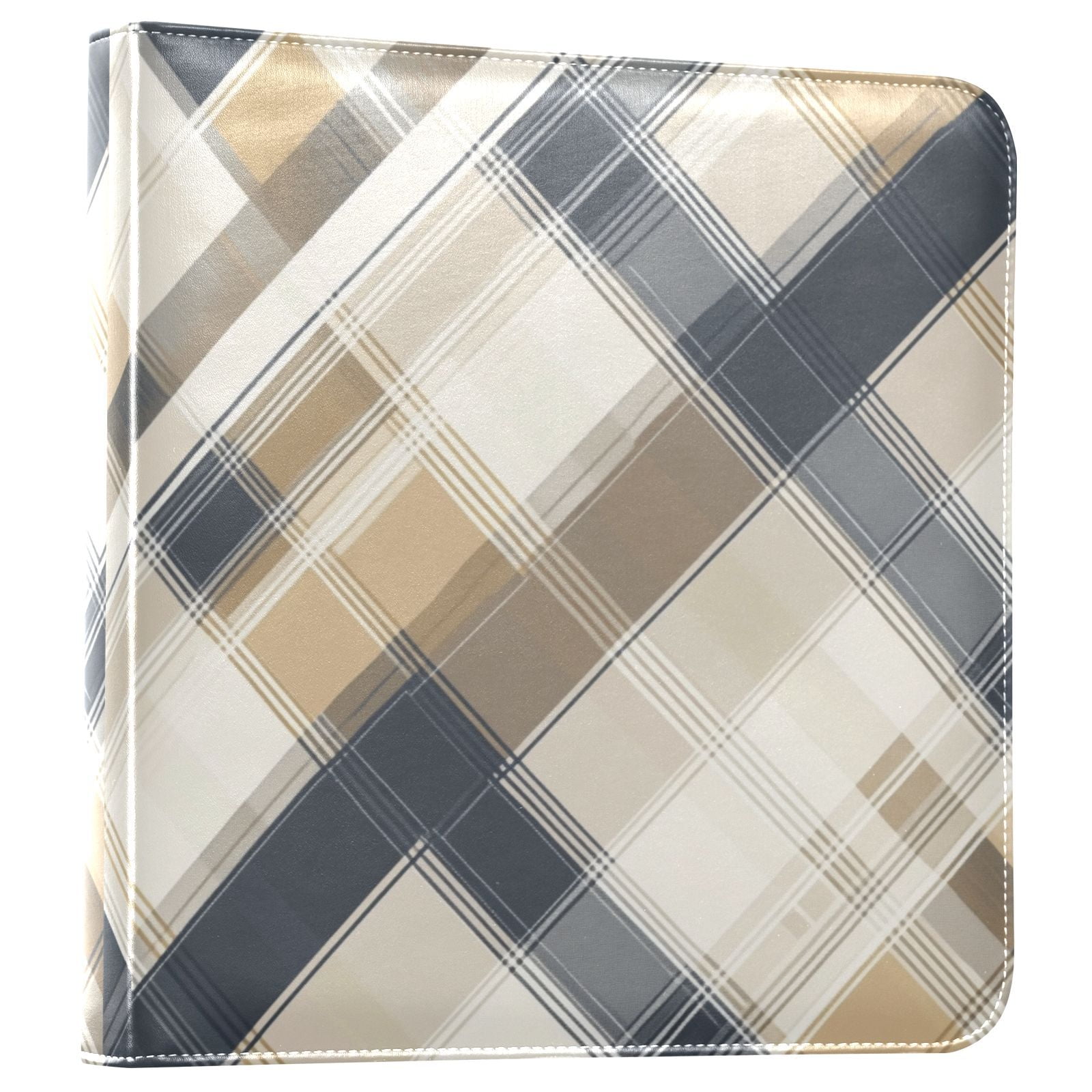 iauyy PU Leather Scrapbook Album | Expandable Binder with 20 Self ...