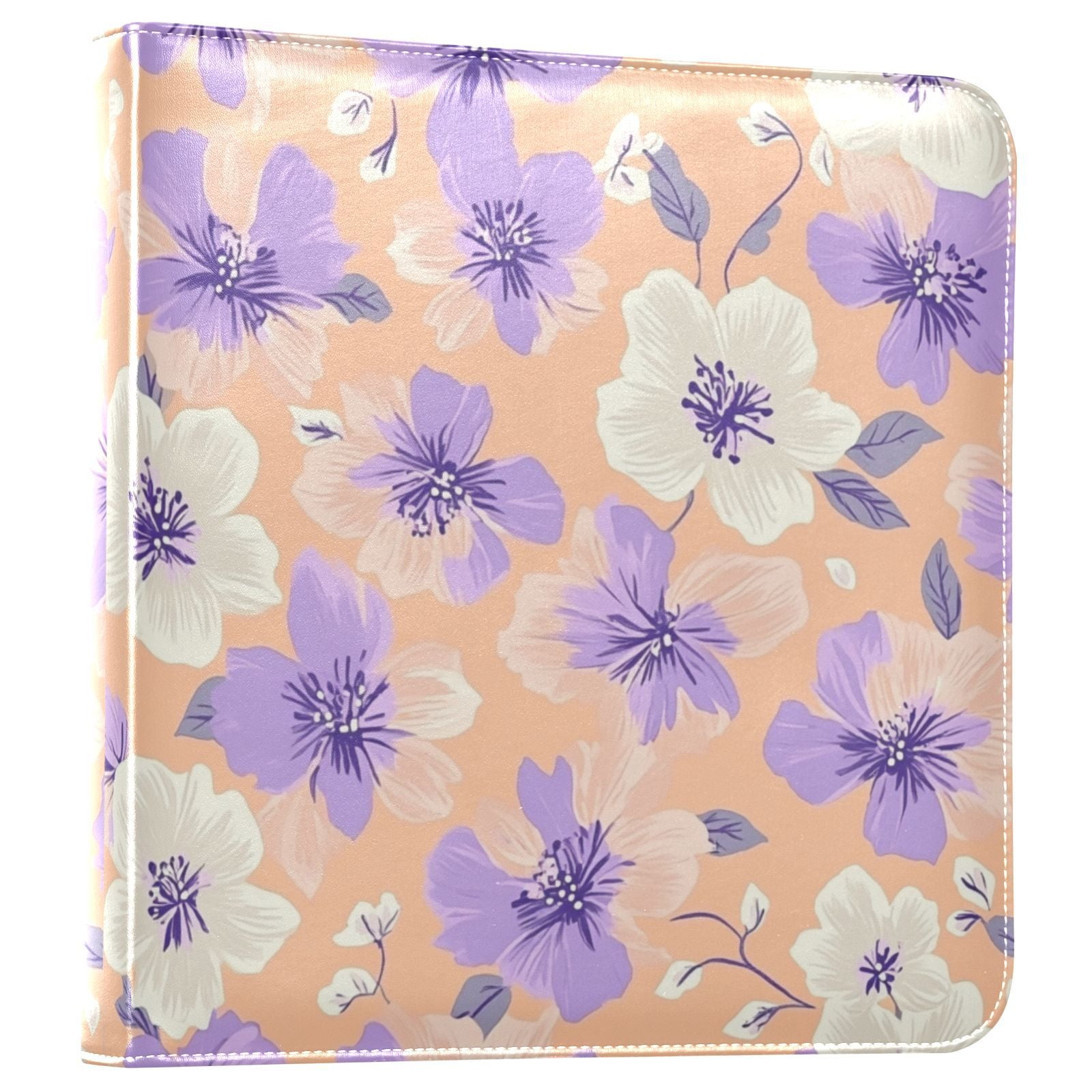 iauyy PU Leather Scrapbook Album | Expandable Binder with 20 Self ...