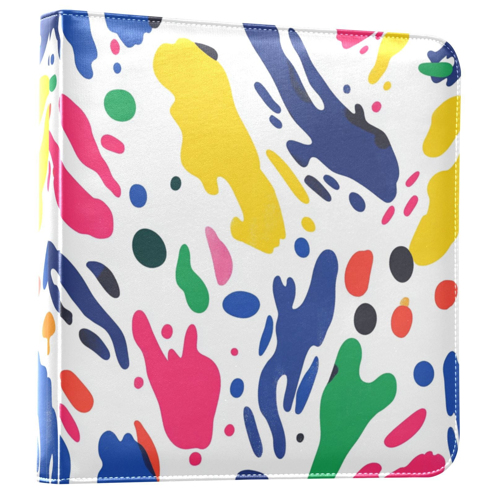 iauyy PU Leather Scrapbook Album | Expandable Binder with 20 Self ...