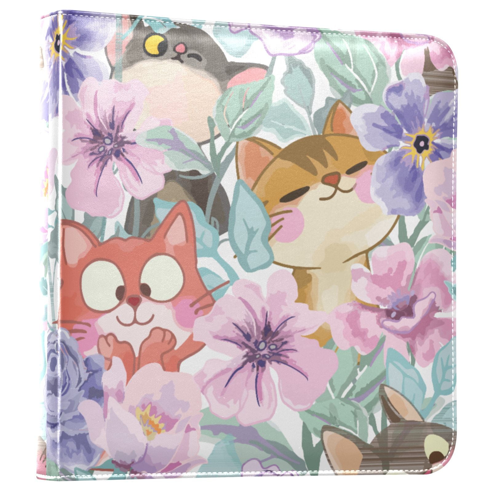 iauyy PU Leather Scrapbook Album | Expandable Binder with 20 Self ...