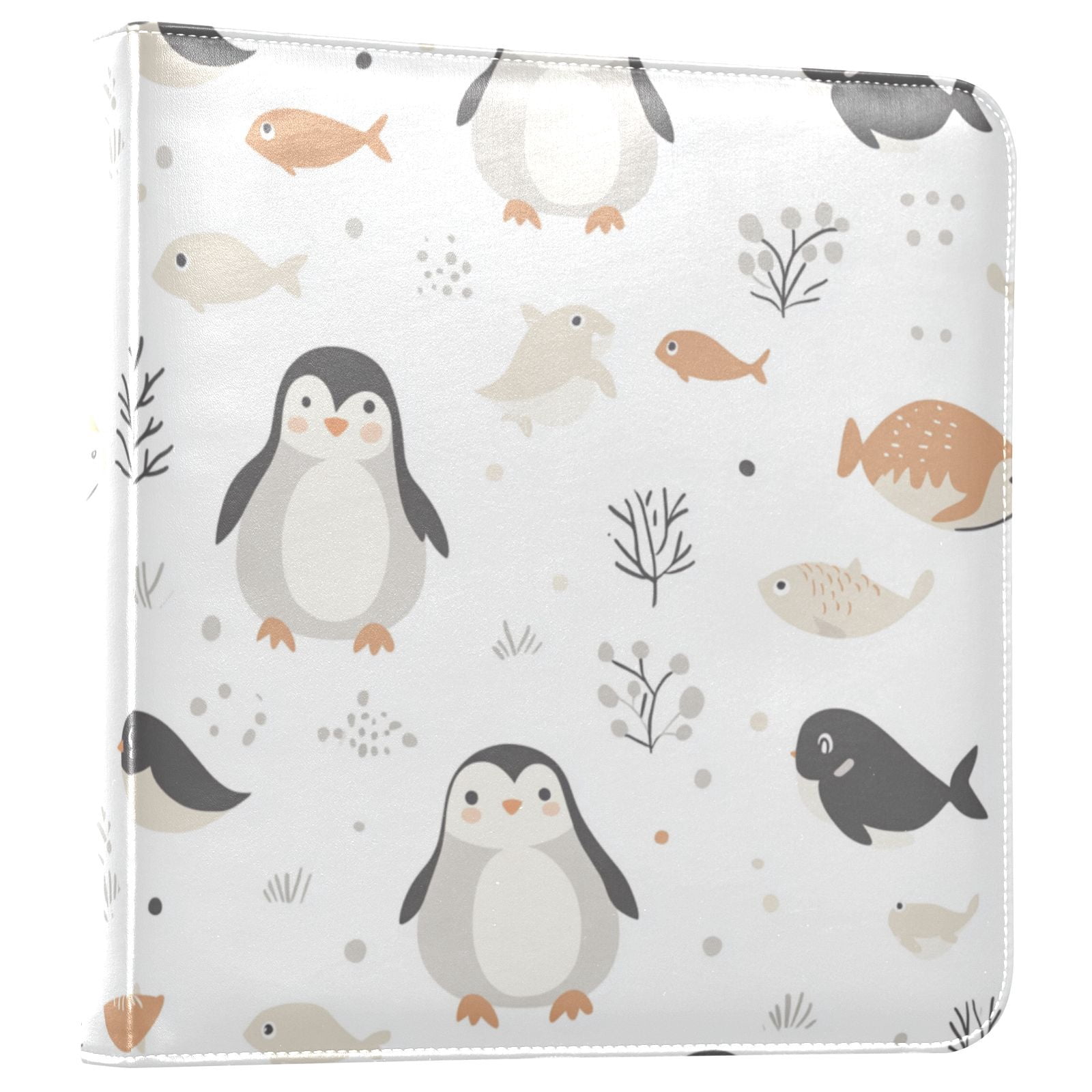 iauyy PU Leather Scrapbook Album | Expandable Binder with 20 Self ...