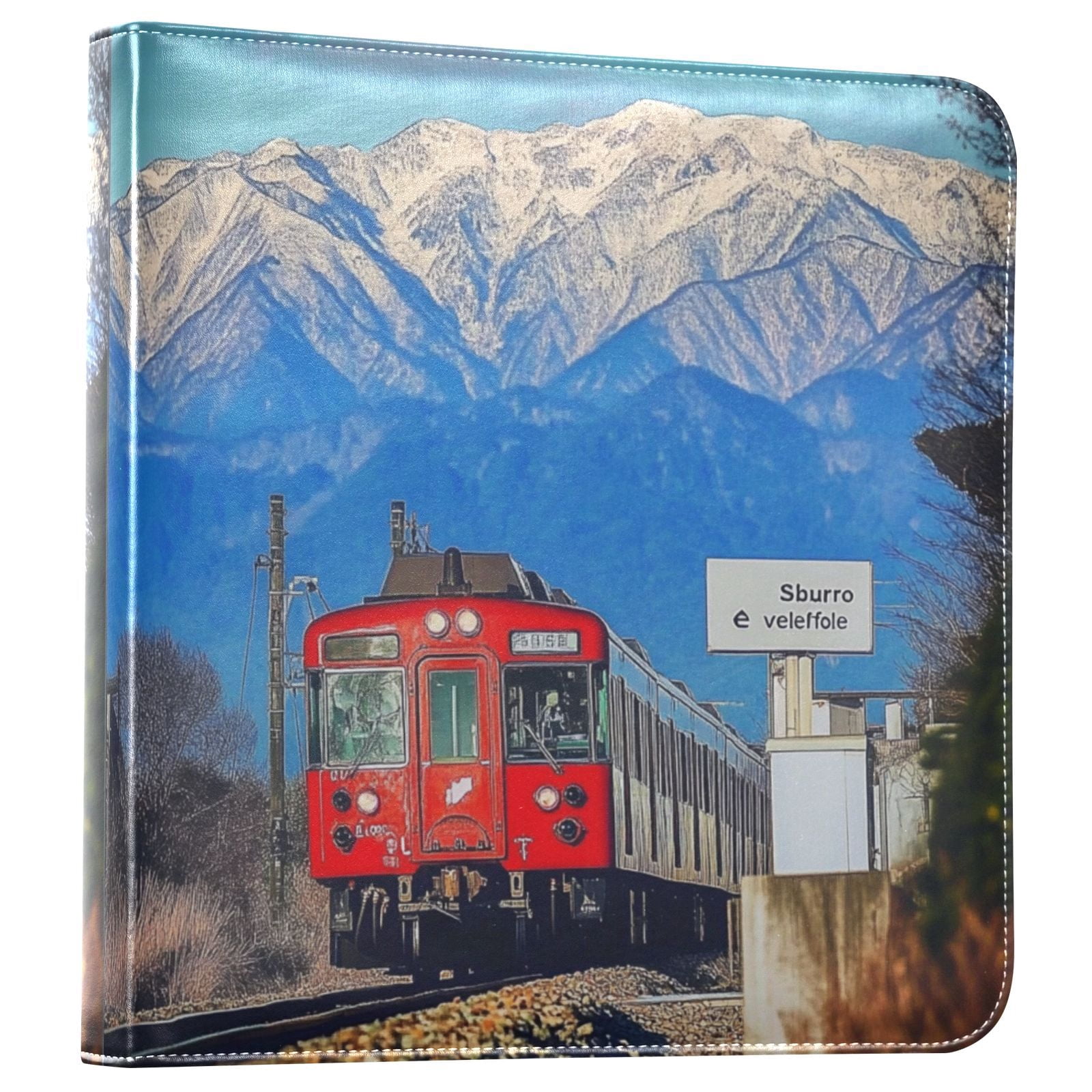 iauyy PU Leather Scrapbook Album | Expandable Binder with 20 Self ...